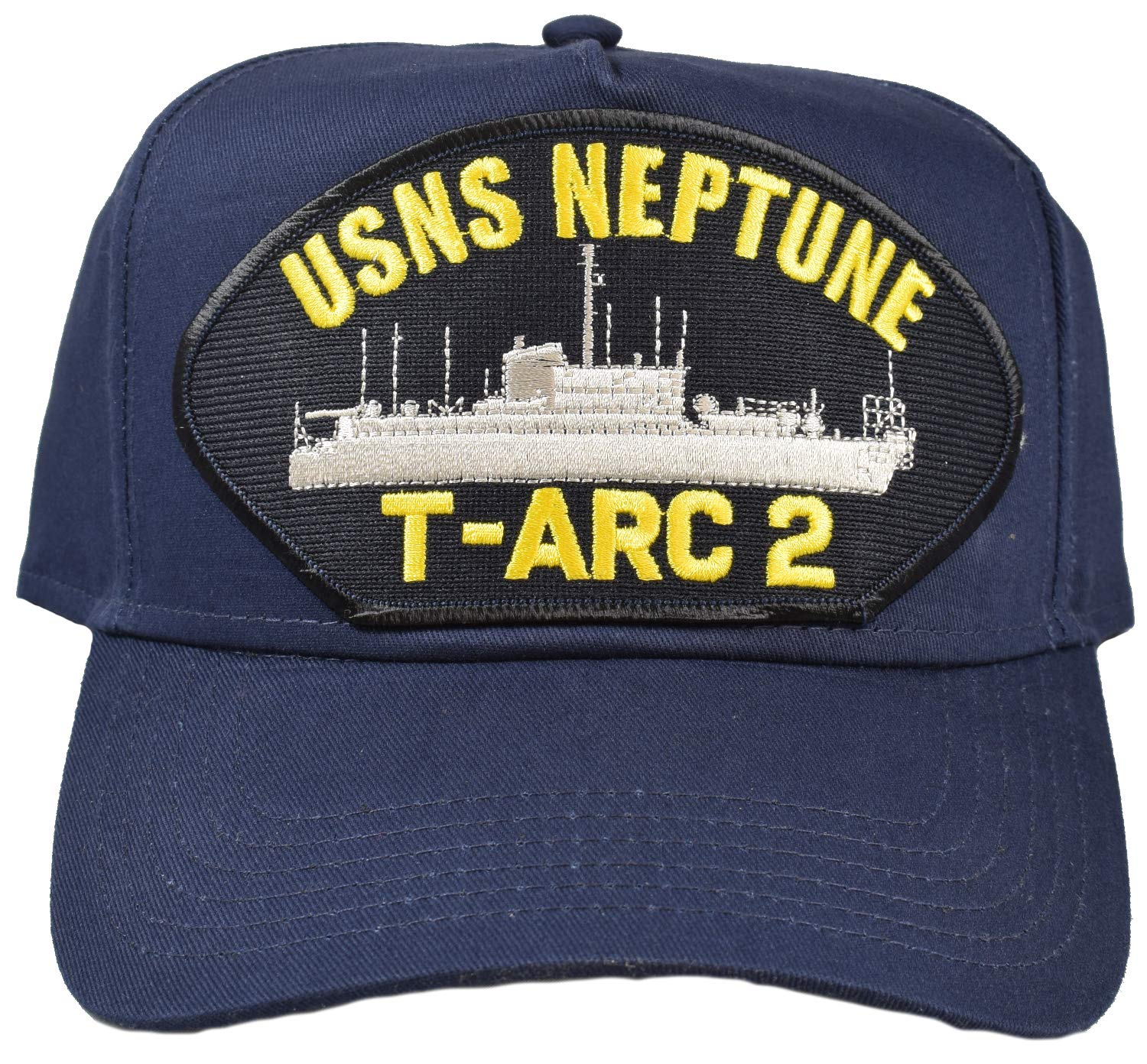 USNS Neptune T-ARC 2 Ship HAT - Navy Blue - Veteran Owned Business at ...