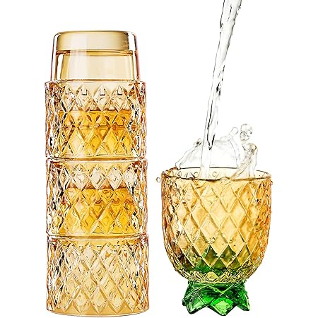 Amazon.com | Pineapple Crystal Shot Glasses Beverege Drinkware by ...