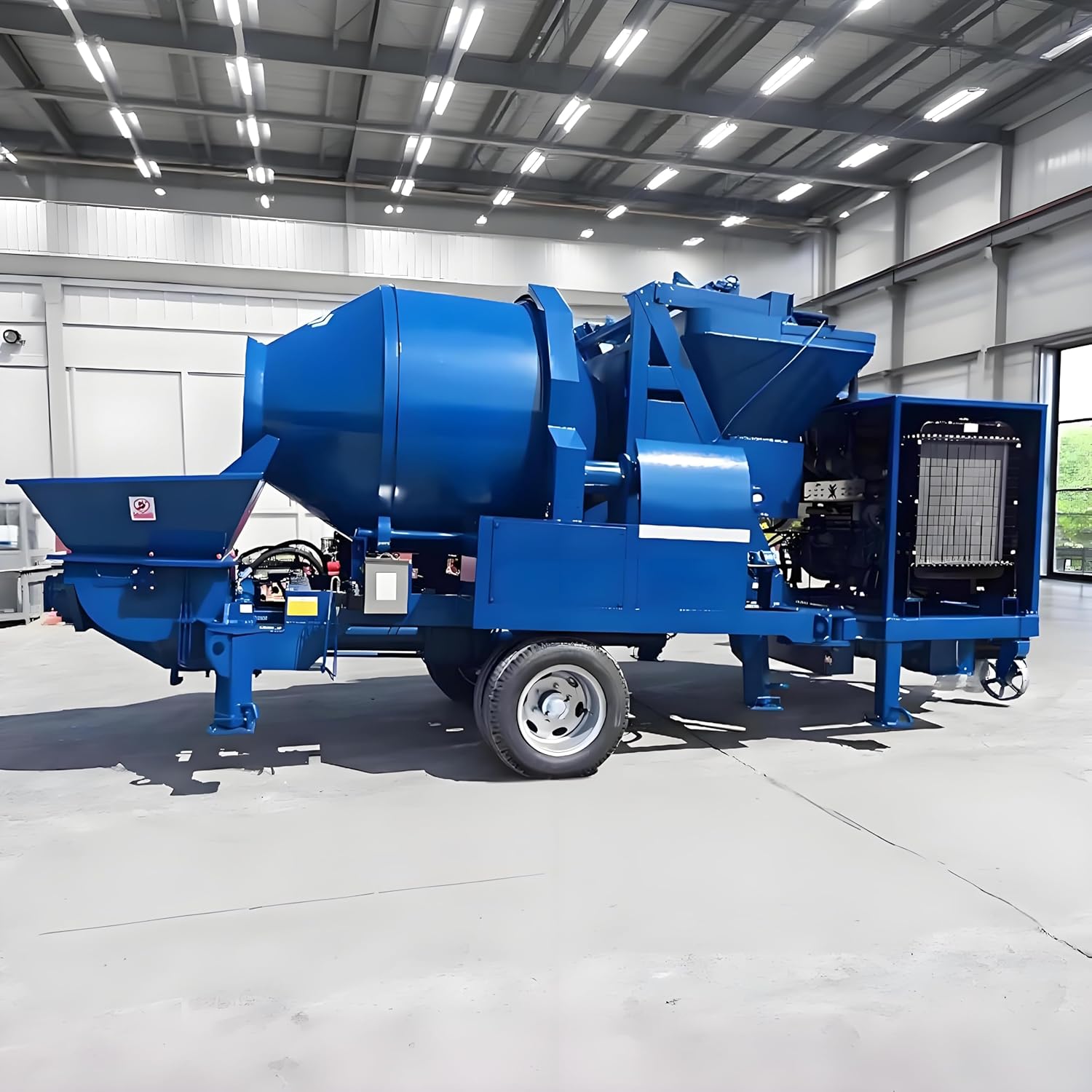 Amazon.com: Professional Concrete Mixing and Pumping Machine – Self ...