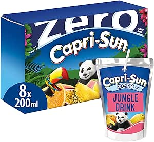 Capri-Sun Zero Jungle 8 x 200ml : Amazon.co.uk: Grocery