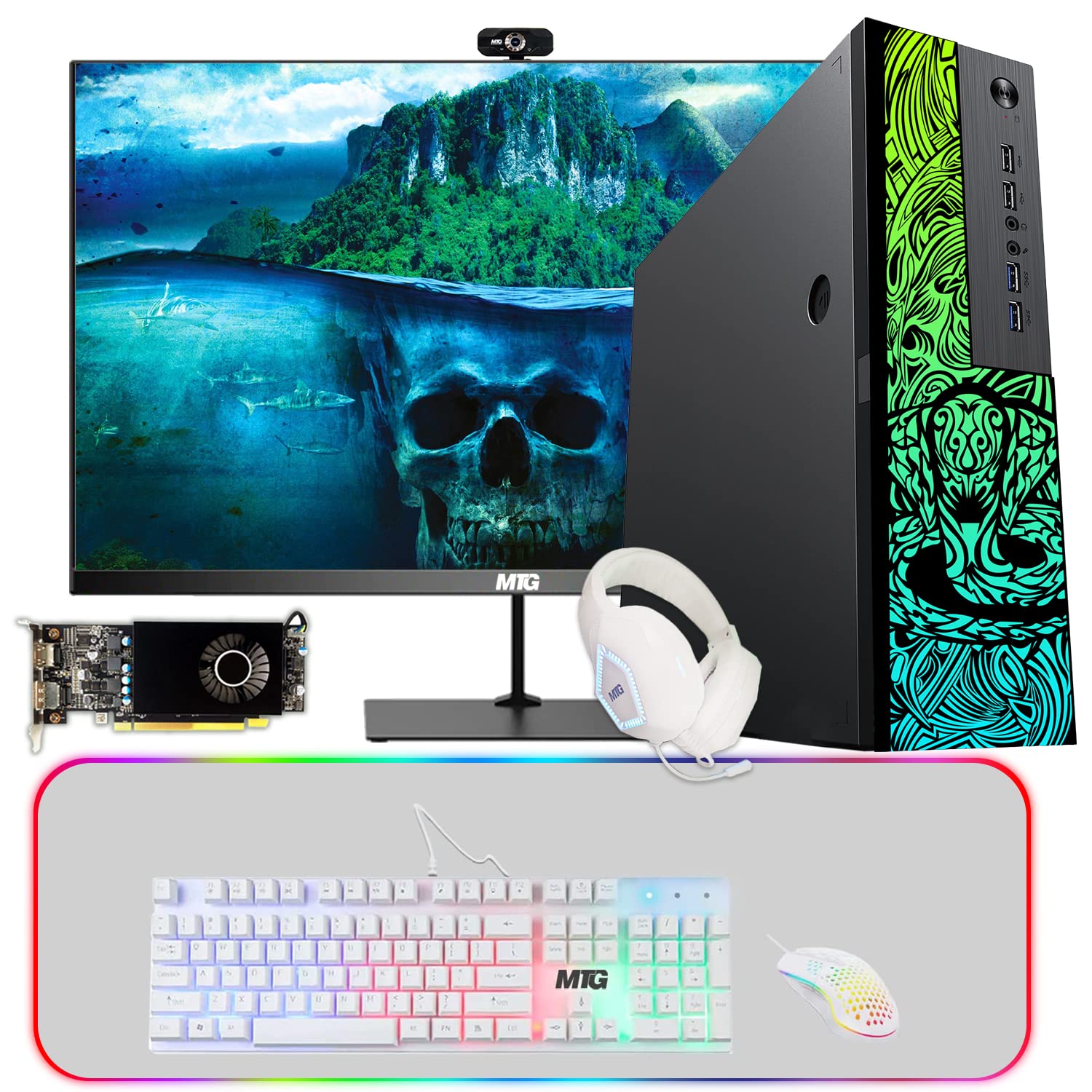 Amazon.com: TechMagnet Gaming Desktop PC Computer, Cobra, Intel Core i5 ...