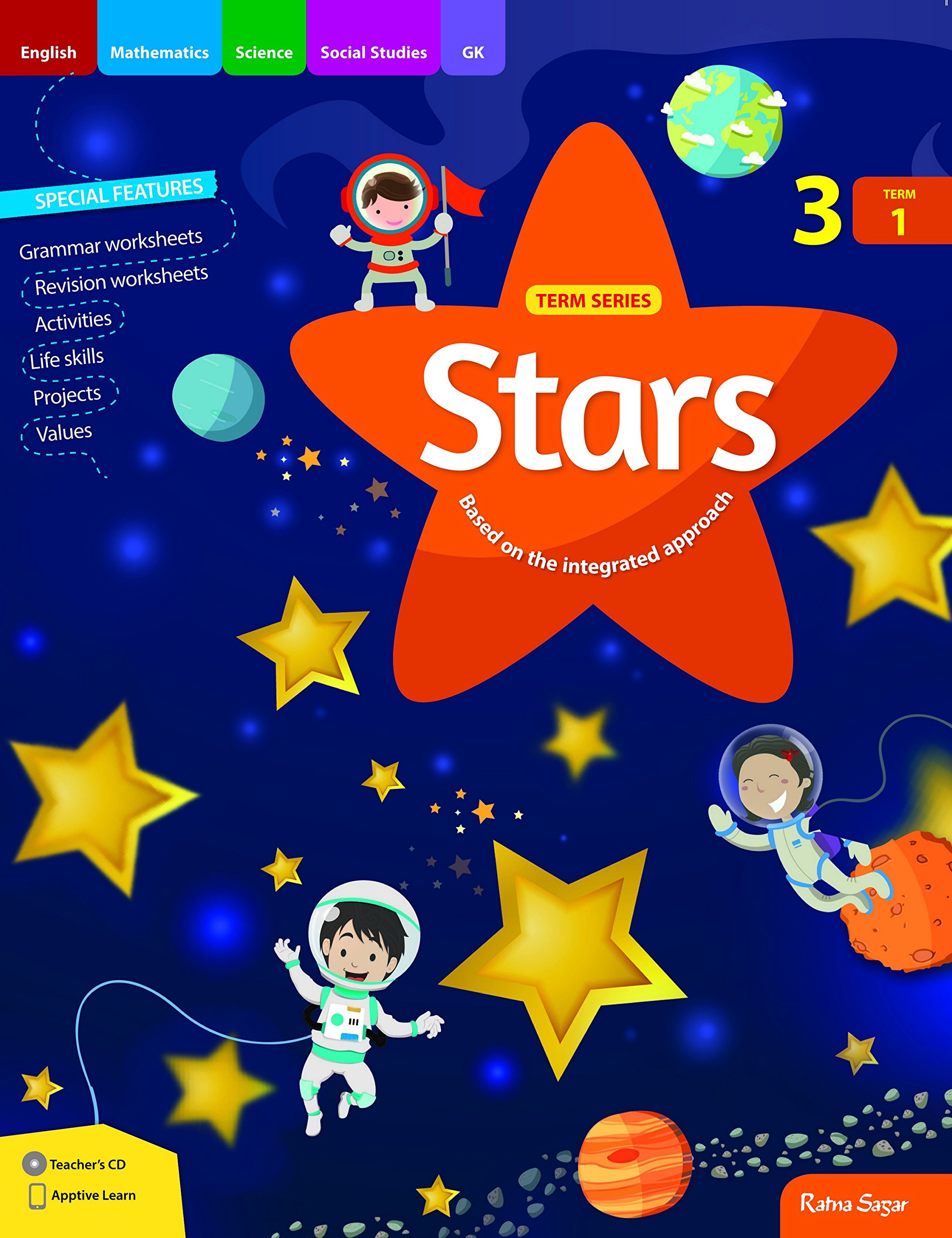 Stars Book 3 Term 1 : Ratna Sagar Private Limited, Uma Raman, Sunita ...