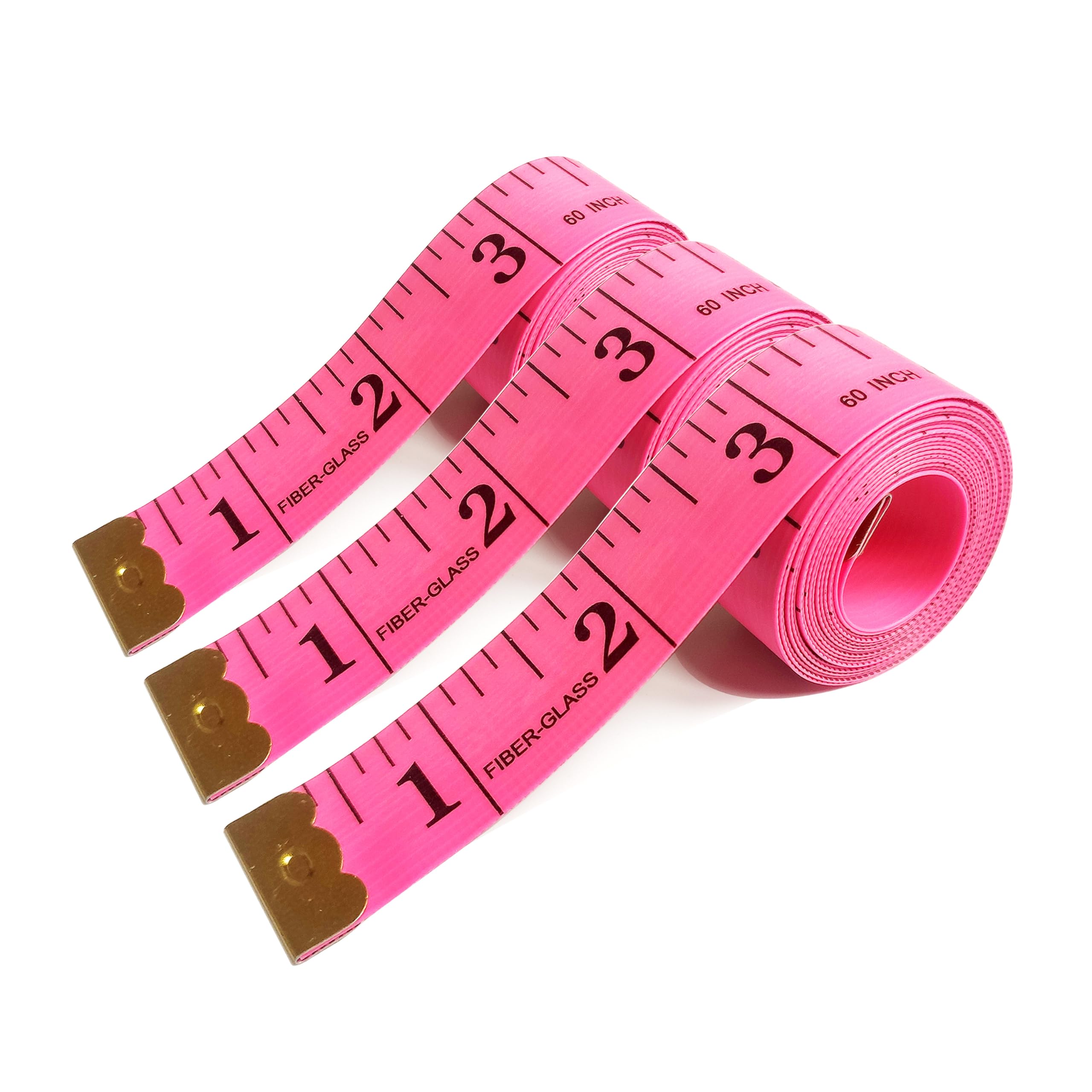 Fabric Measuring Tape Double Sided 3 Pack Tape Measure Set - 60 Inch ...
