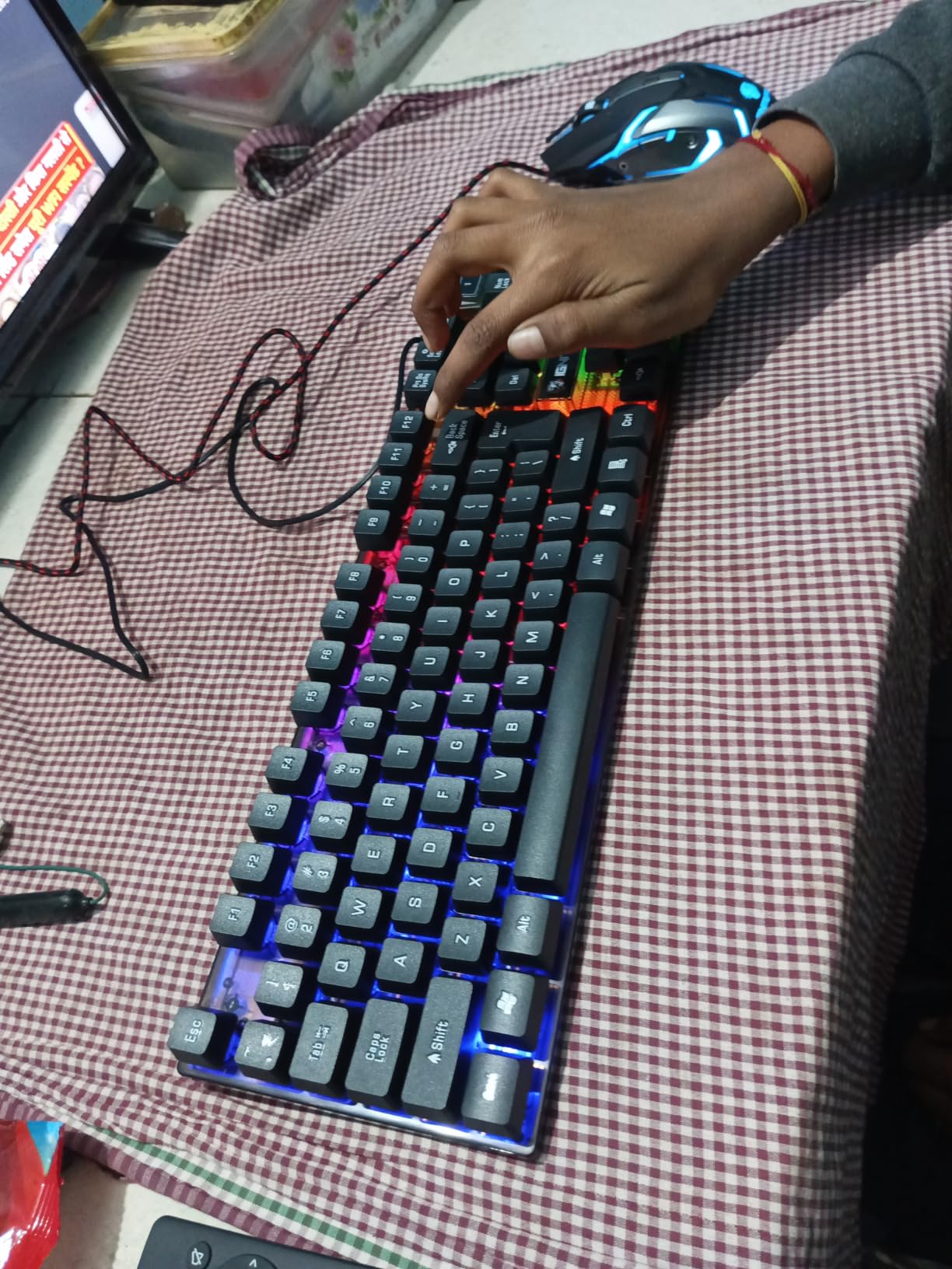 Amazon.in: Buy Enter Ignite Pro Gaming Wired Mouse and Keyboard Set ...