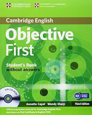 Amazon.co.jp: Objective First Certificate - Third Edition / Student's ...