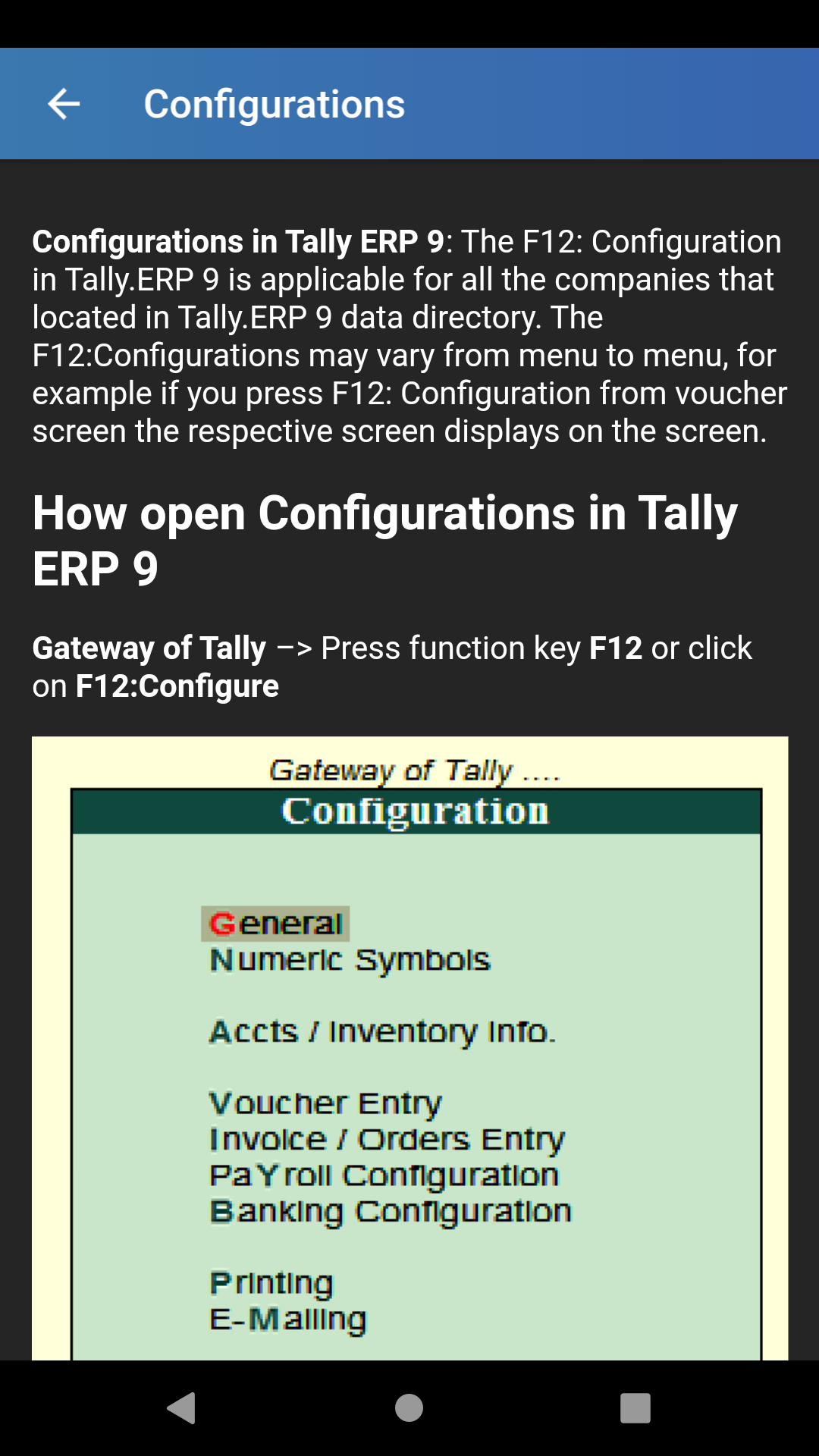 Guide for Tally Erp 9, Accounting Tutorials - App on Amazon Appstore