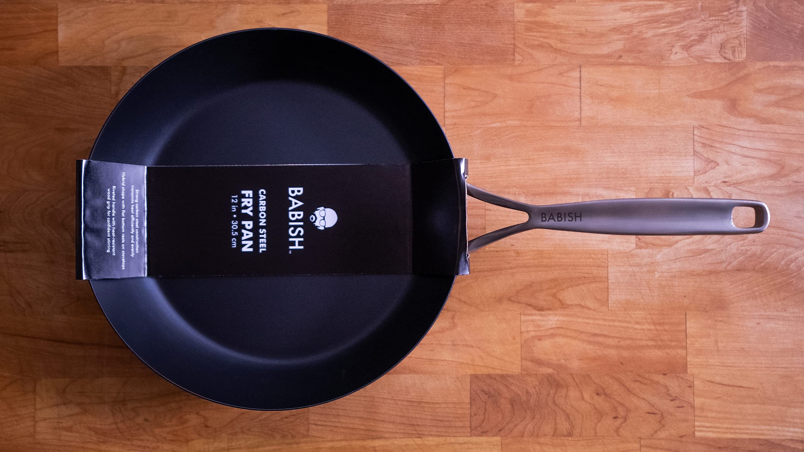 Snapklik.com : Babish Blue Steel Fry Pan