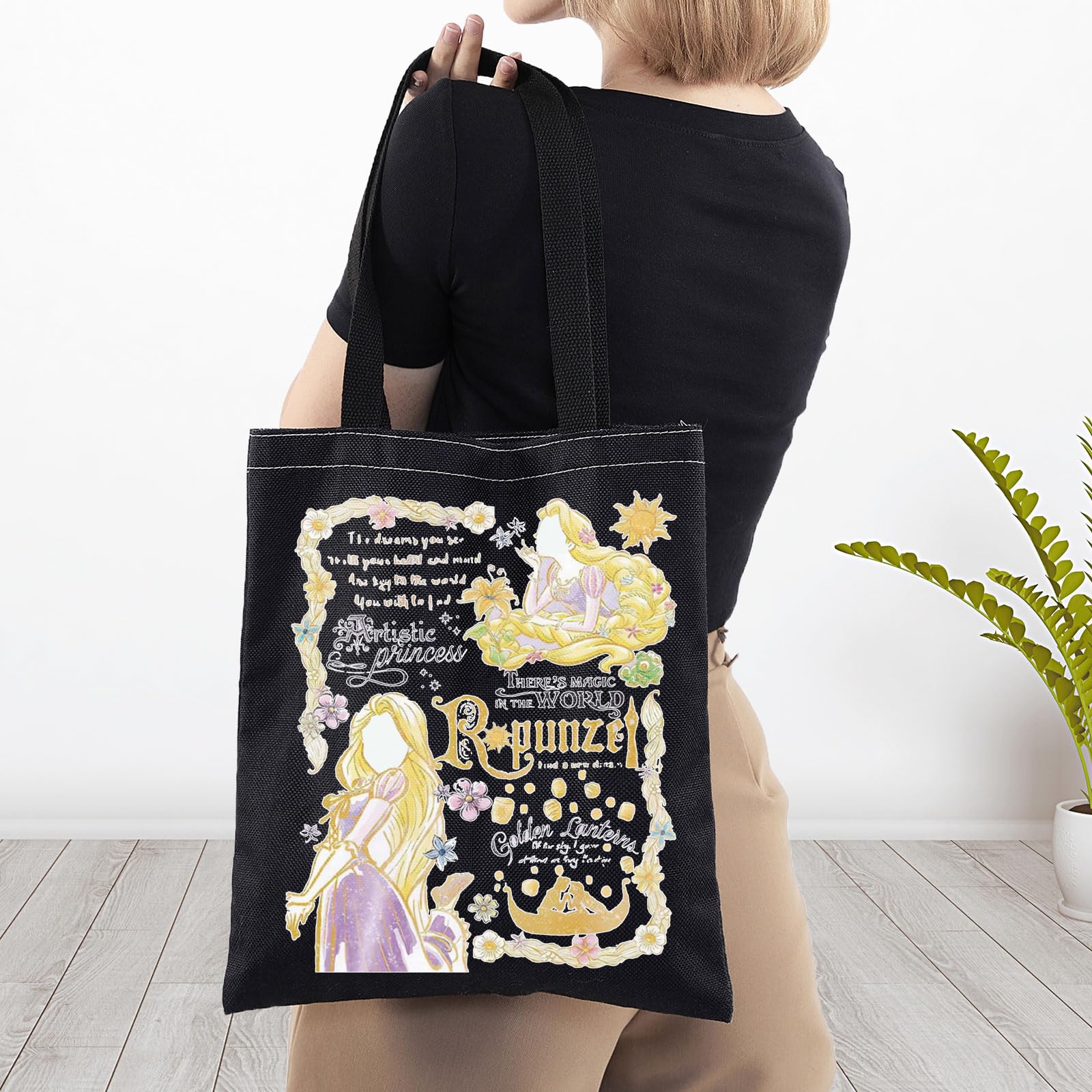Snapklik.com : BWWKTOP Princess Tote Bag Princess Lover Gifts Princess ...