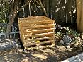 Amazon.com : VIVOSUN Wooden Compost Bin, Removable Front Door, Easy to ...