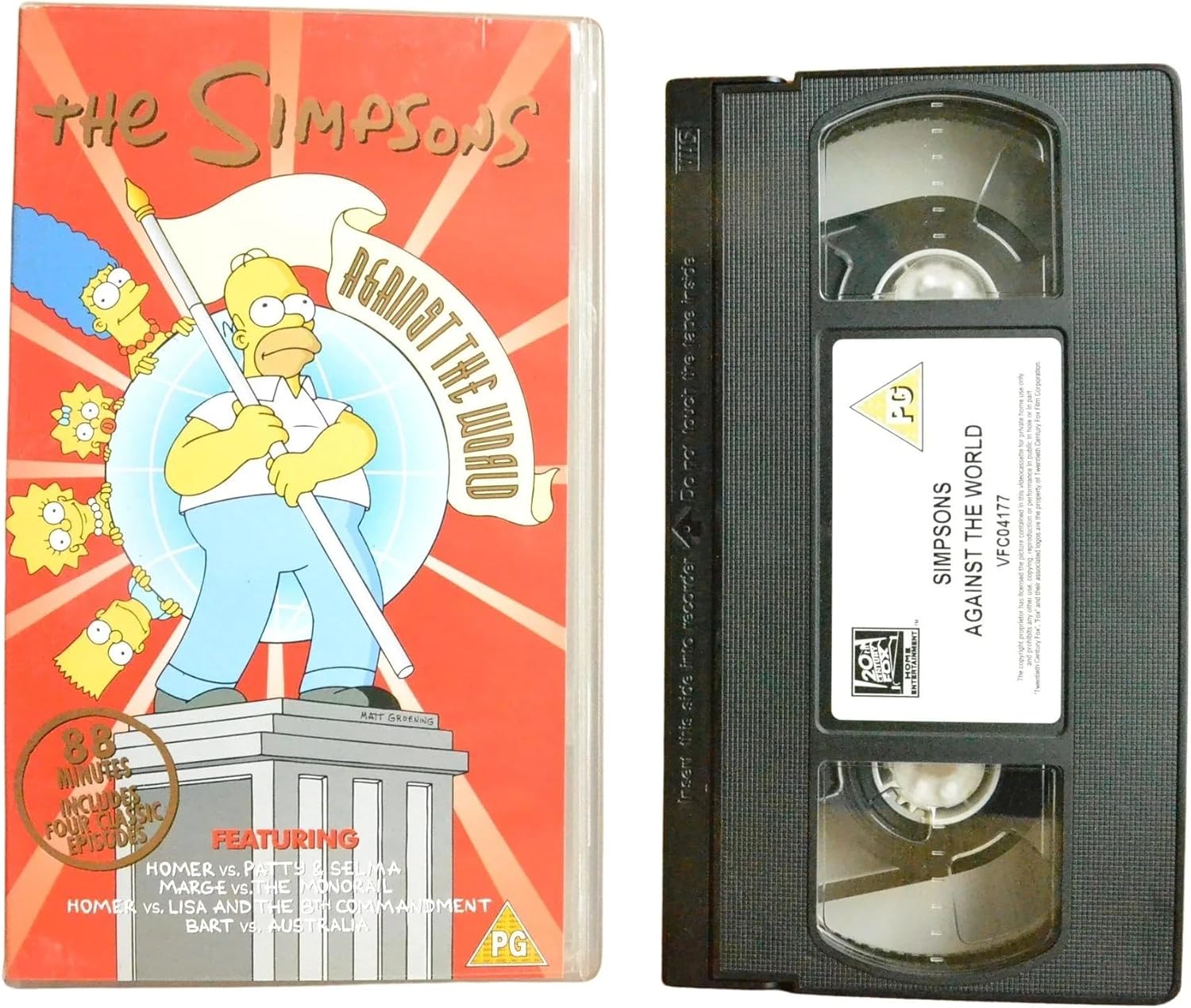 Amazon.com: The Simpsons [VHS] : Dan Castellaneta, Nancy Cartwright ...