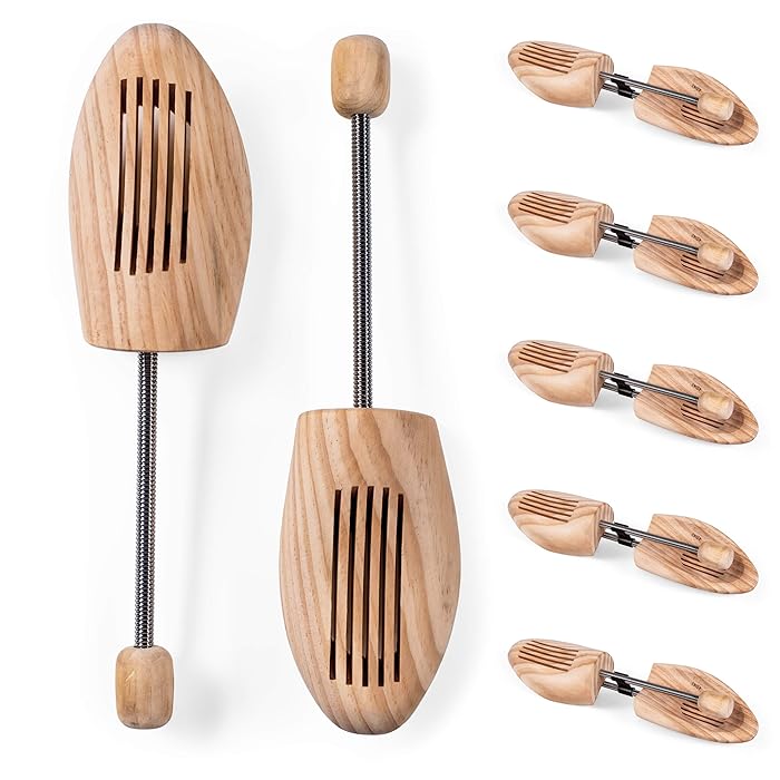 Buy Blumtal Shoe Tree Pine Wood | High Quality Shoe Shaper | Shoe ...