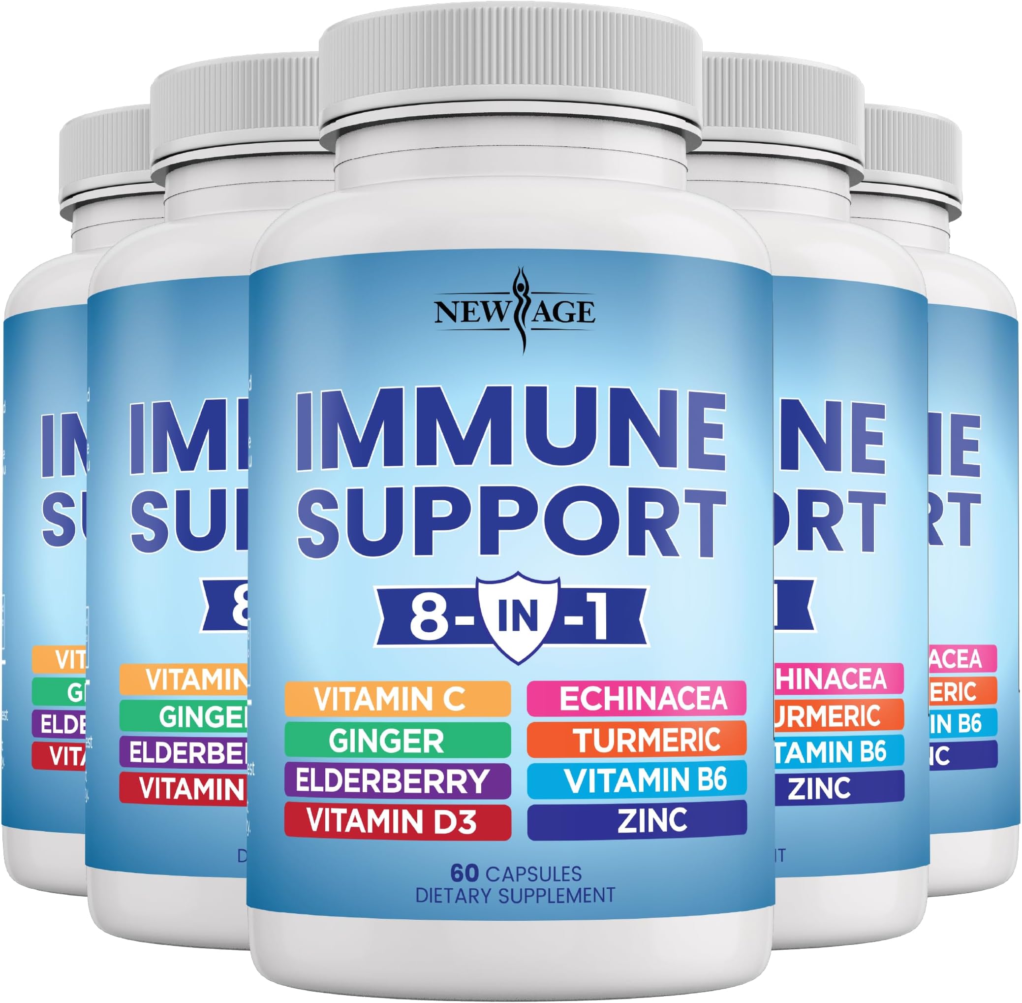 Amazon.com: Immuneti - Advanced Immune Defense, 6-in-1 Powerful Blend ...