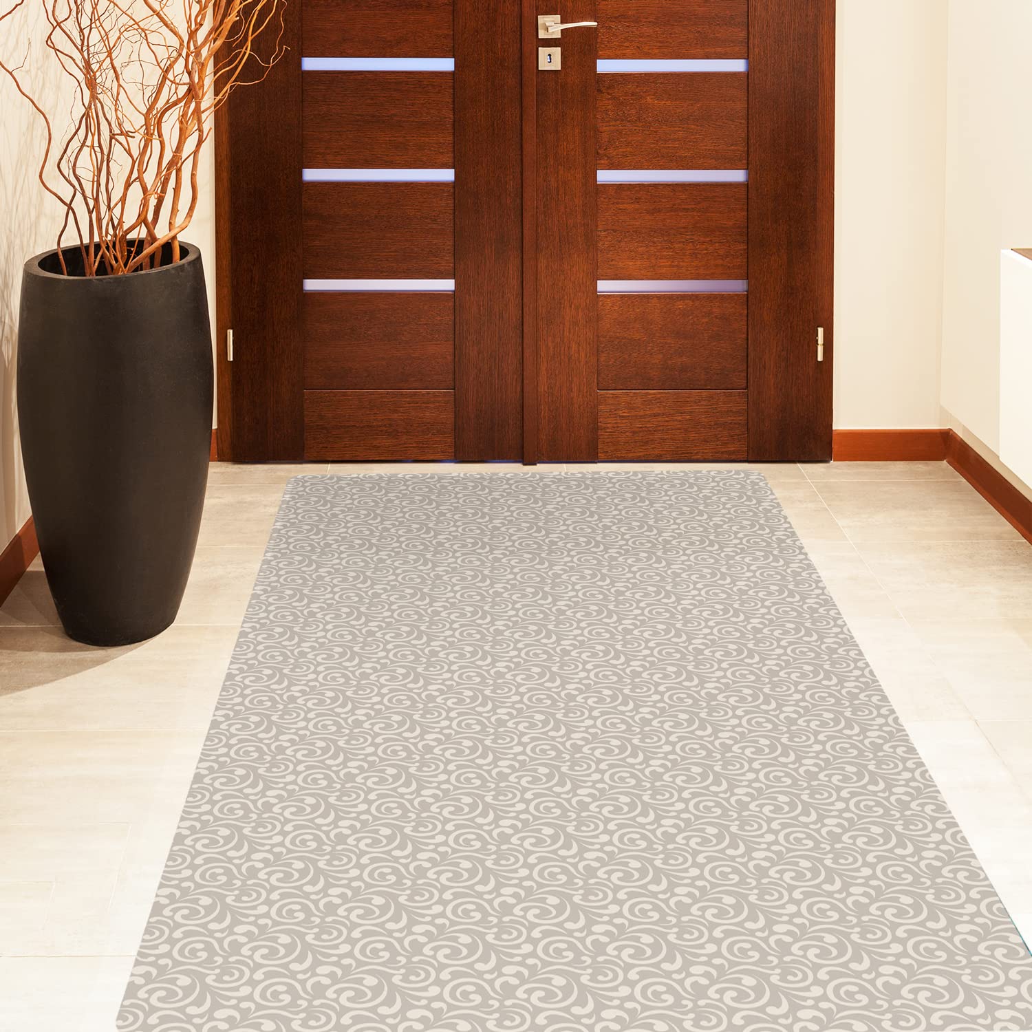 Amazon.com: Shape28 Hallway Mat Ultra-Thin Kitchen Runner Rug with Non ...