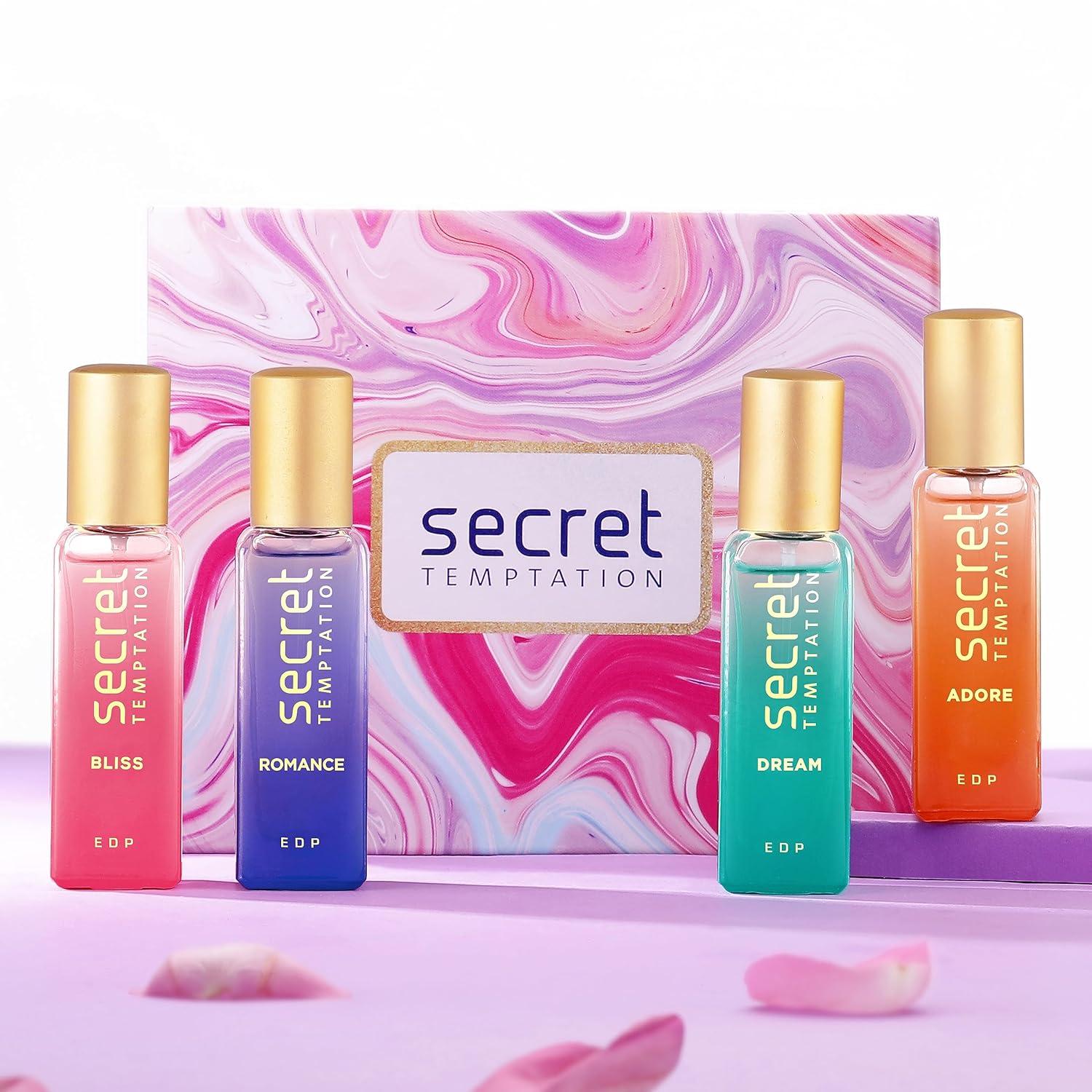 Buy Secret Temptation Perfume Gift Set with Romance, Adore, Bliss and ...
