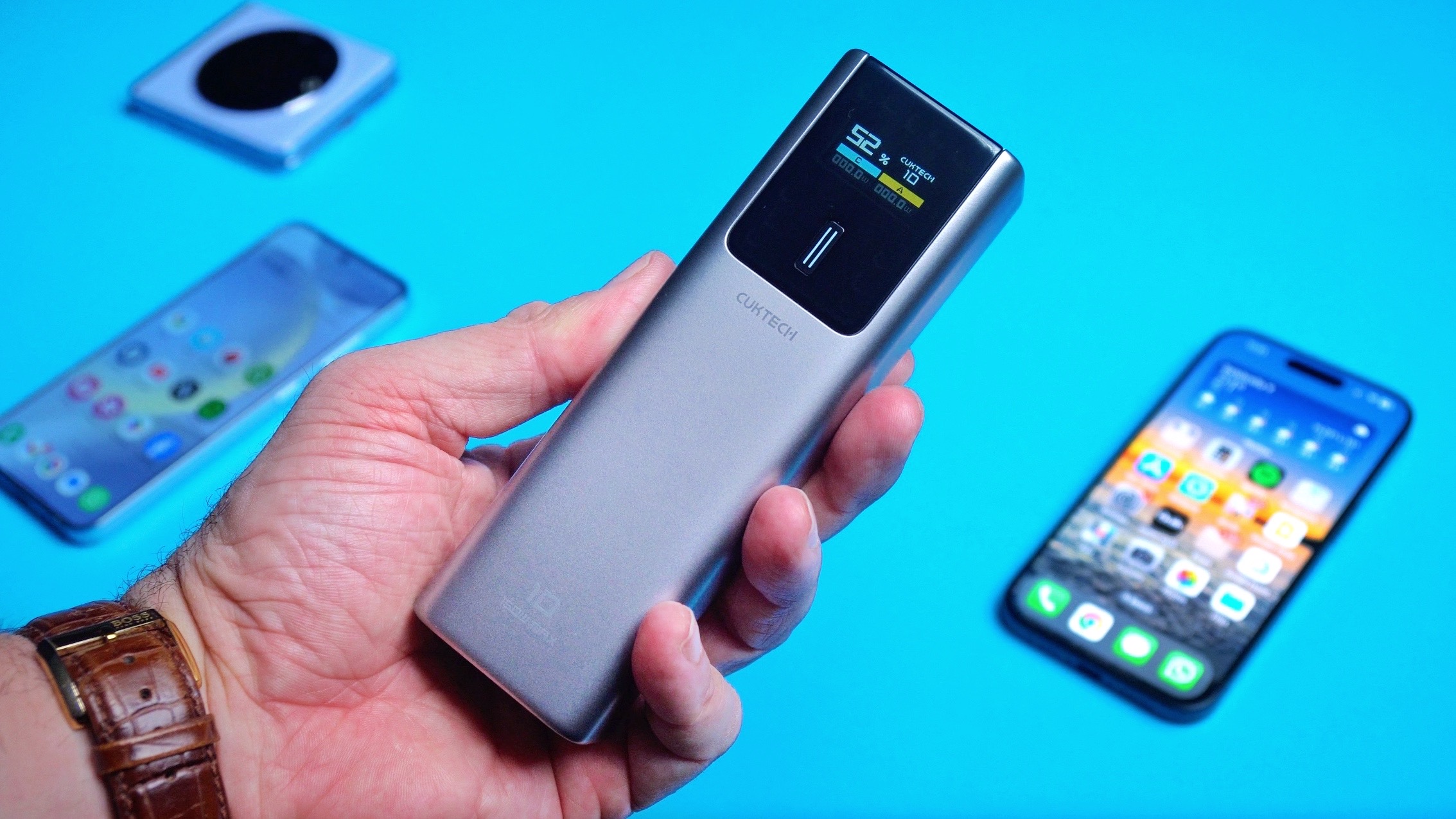 Watch CUKTECH 10 Portable 150W Out - Power Bank Test & Review on Amazon ...