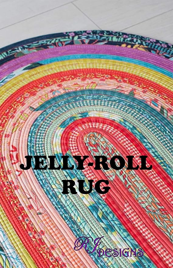 Amazon.com: Jelly Roll Rug Pattern by Roma Lambson : R.J. Designs: Arts ...