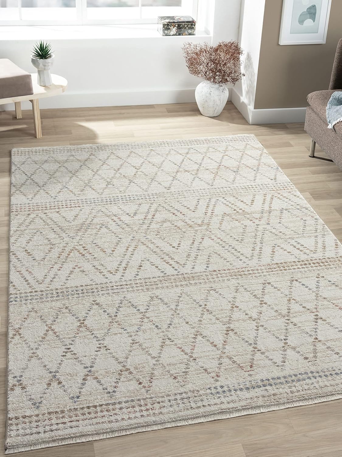 the carpet Balderin Modern Vintage Design Rug Cross Weaving High Pile ...