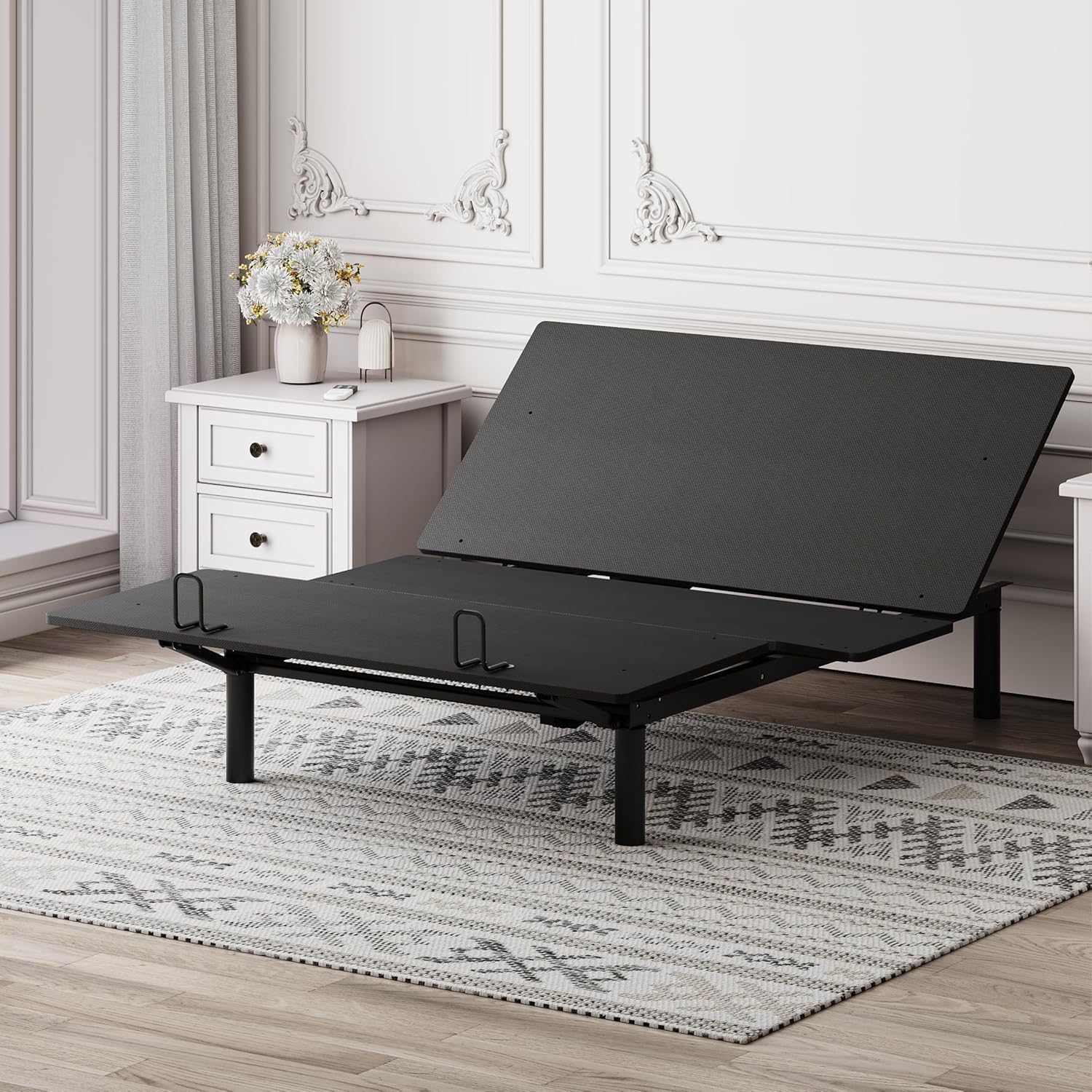 Amazon.com: Queen Adjustable Bed Frame with Remote - Ergonomic Electric ...