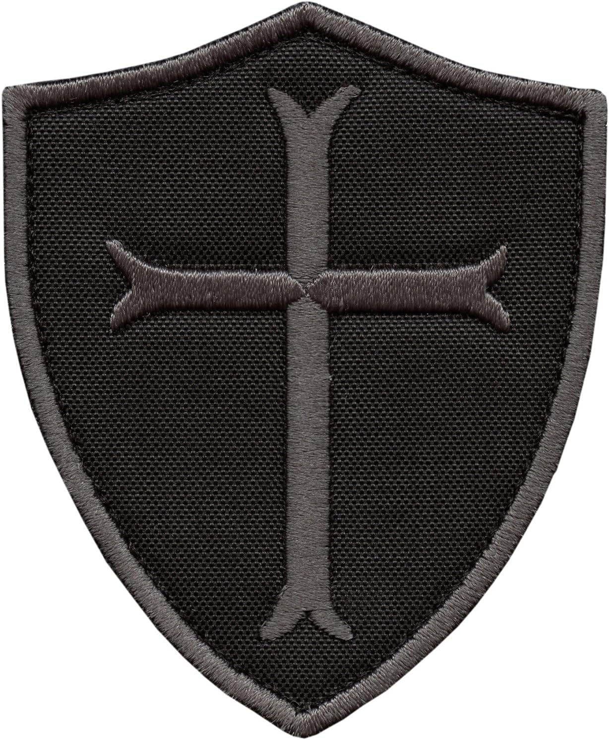Amazon.com: Black Subdued Crusaders Templar Cross US Seals ACU DEVGRU ...