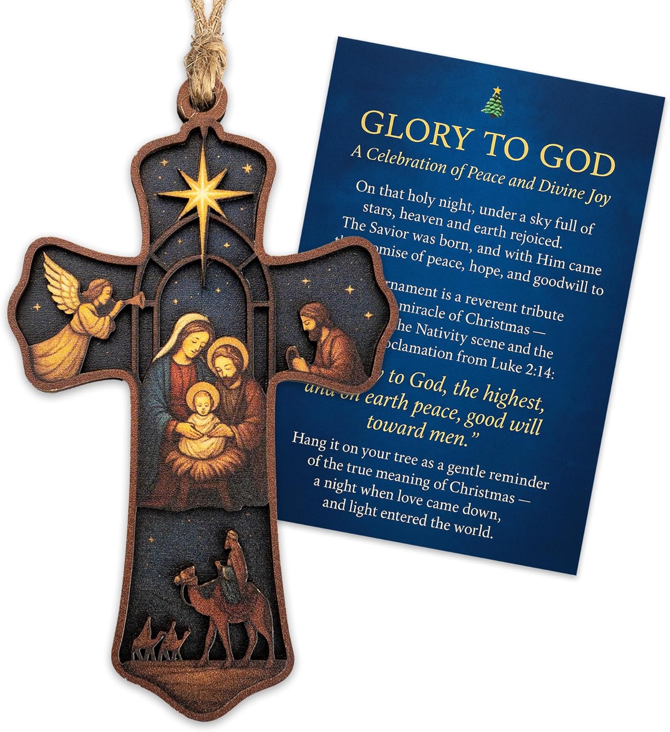 Amazon.com: Christmas Ornament 2026 - Christian Christmas Ornaments ...