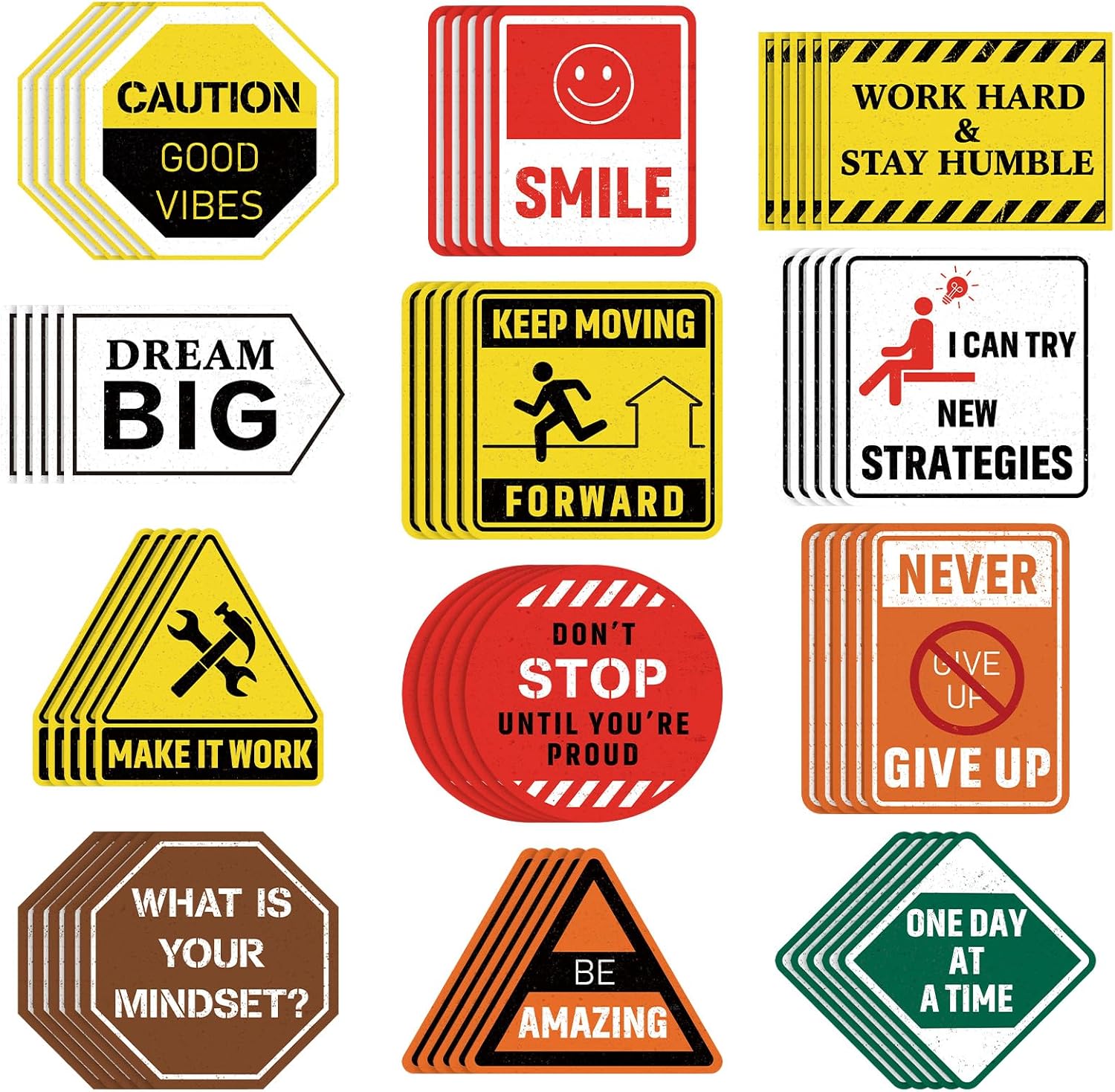 Amazon.com : Sherr 60 Pcs Construction Bulletin Board Set Classroom ...