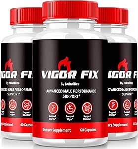Amazon.com: (3 Pack) Vigor Fix Male Supplement, VigorFix Pills for Men ...
