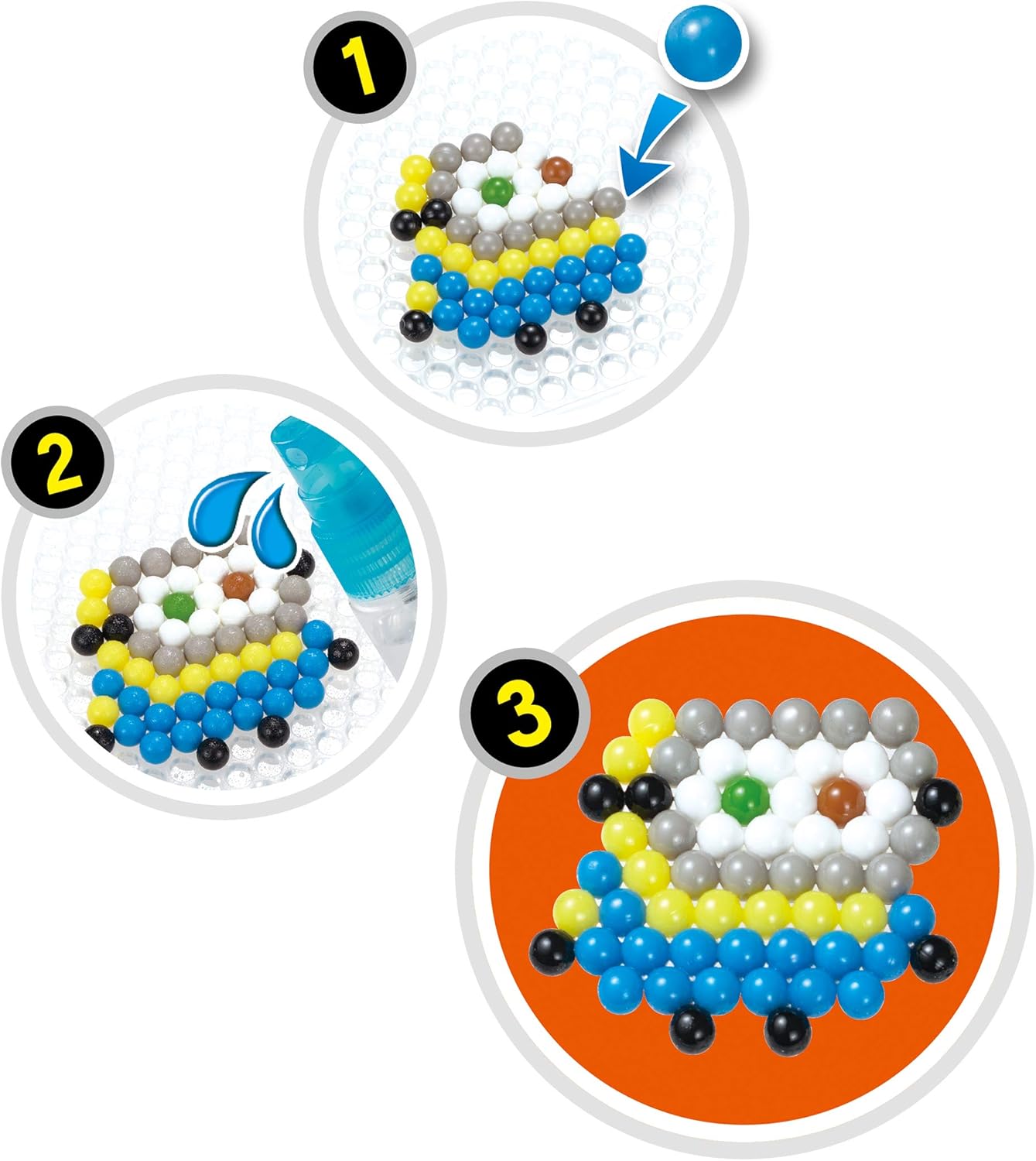 Aquabeads 31605 Minions: The Rise of Gru Character Set, Multi Color ...