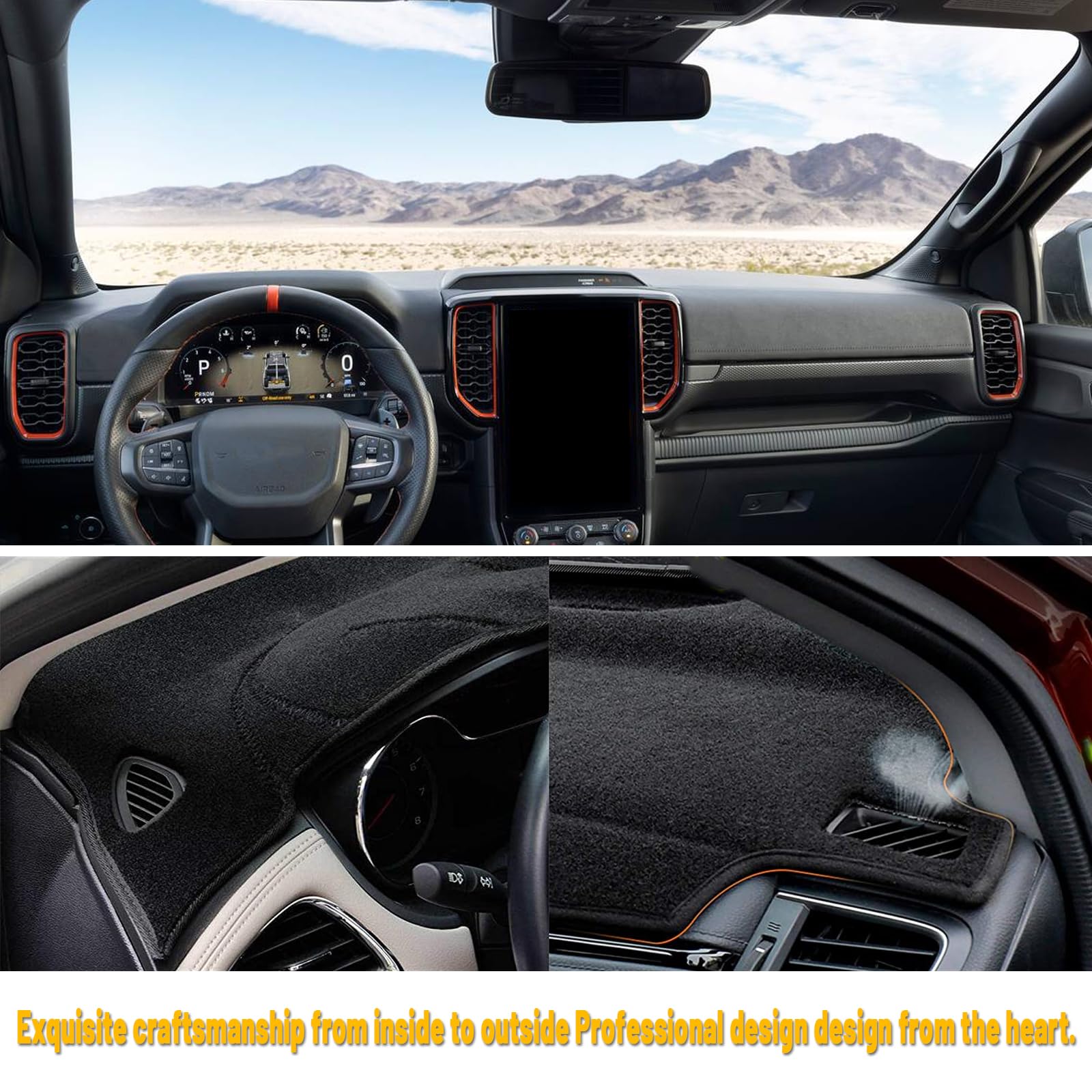 2022 2024 Ranger Dash Mat Sunsdrew F150 Dash Cover For 2021 2022 2023