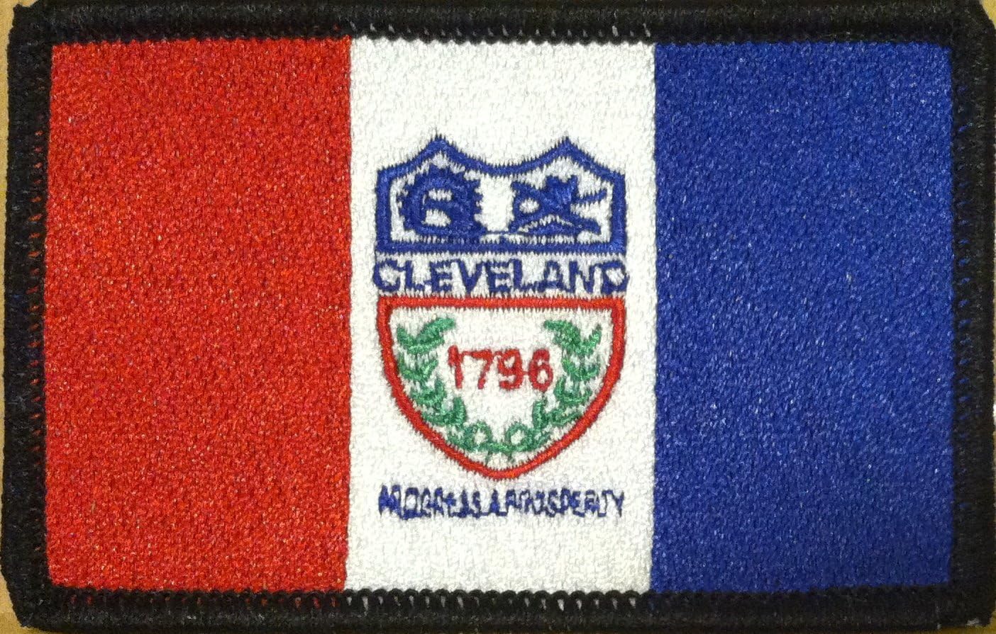 Amazon.com: Ohio Flag Iron-On Patch Embroidered Tactical Morale Patch ...