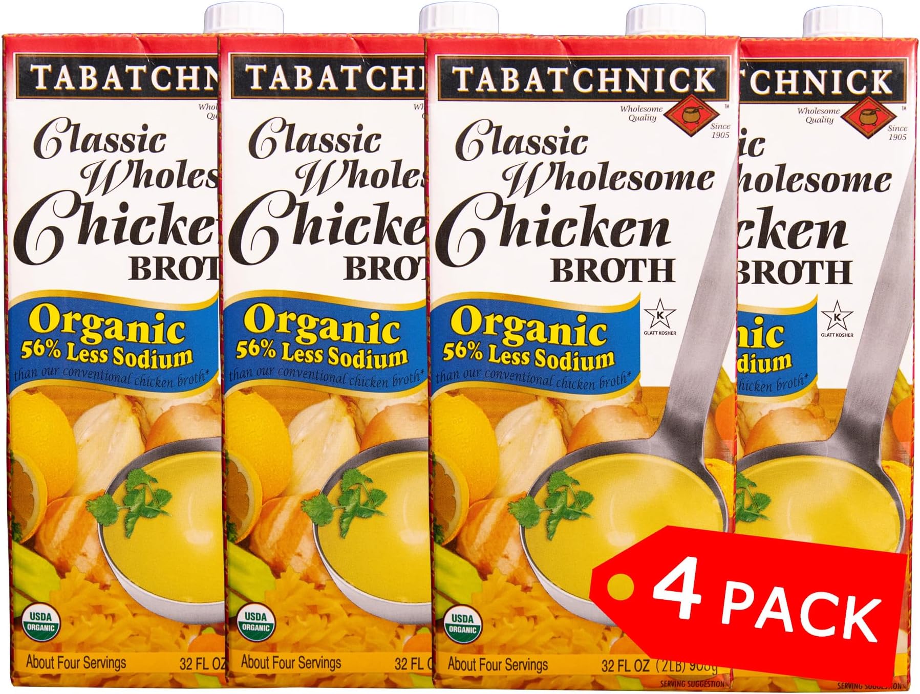 Amazon.com : Manischewitz Reduced Sodium Chicken Broth 17oz (3 Pack ...