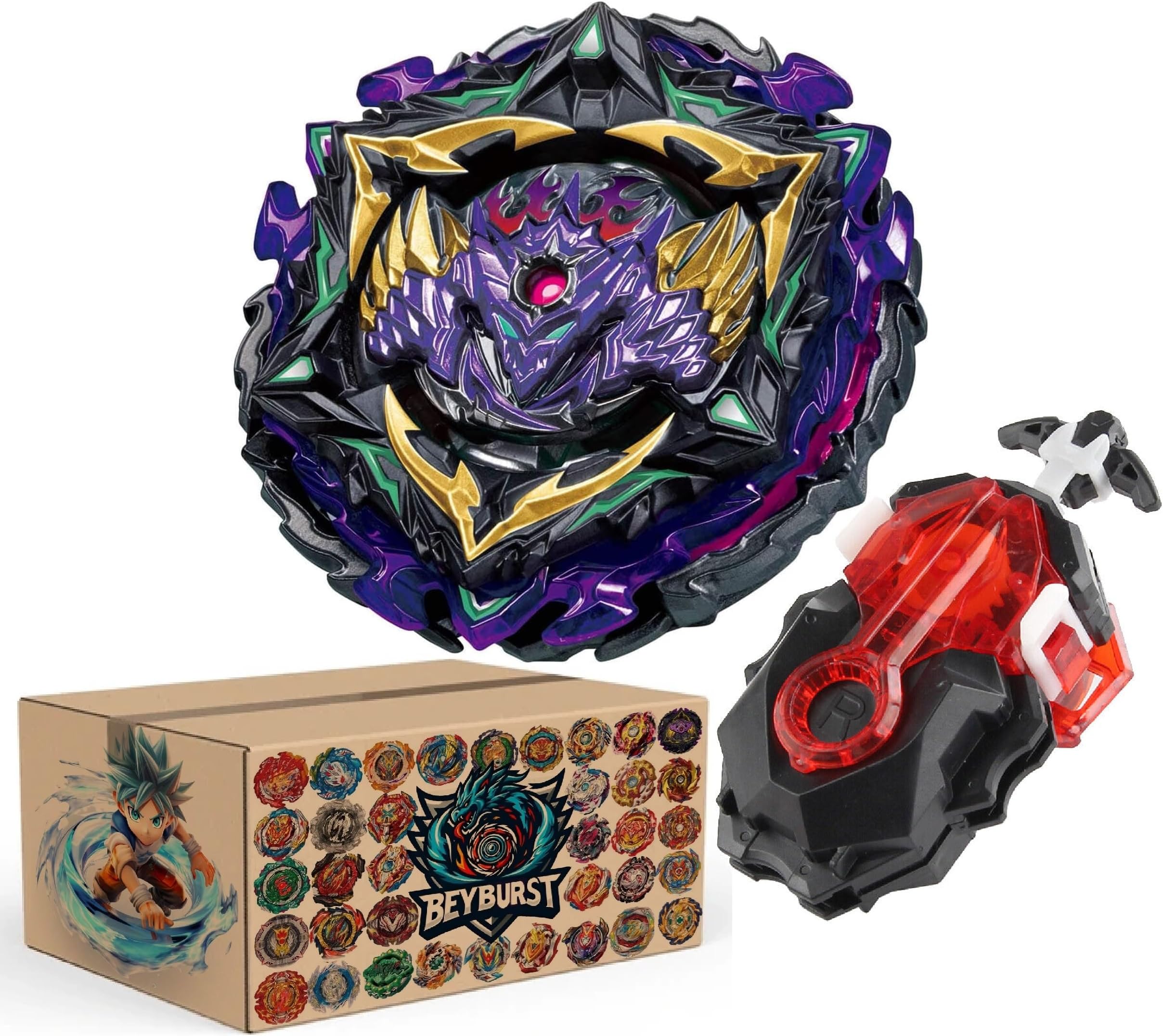 Buy Beyburst B-175 Booster Lucif End. King Dr Metal + B-184 DB Custom ...