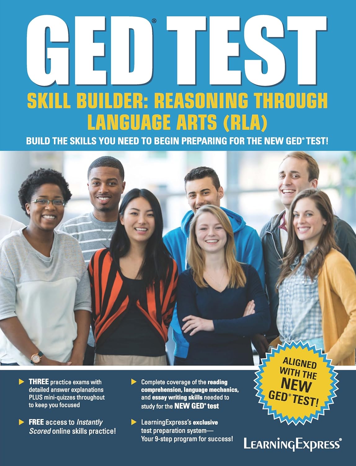 GED Test Skill Builder: Reasoning Through Language Arts (RLA): Language ...