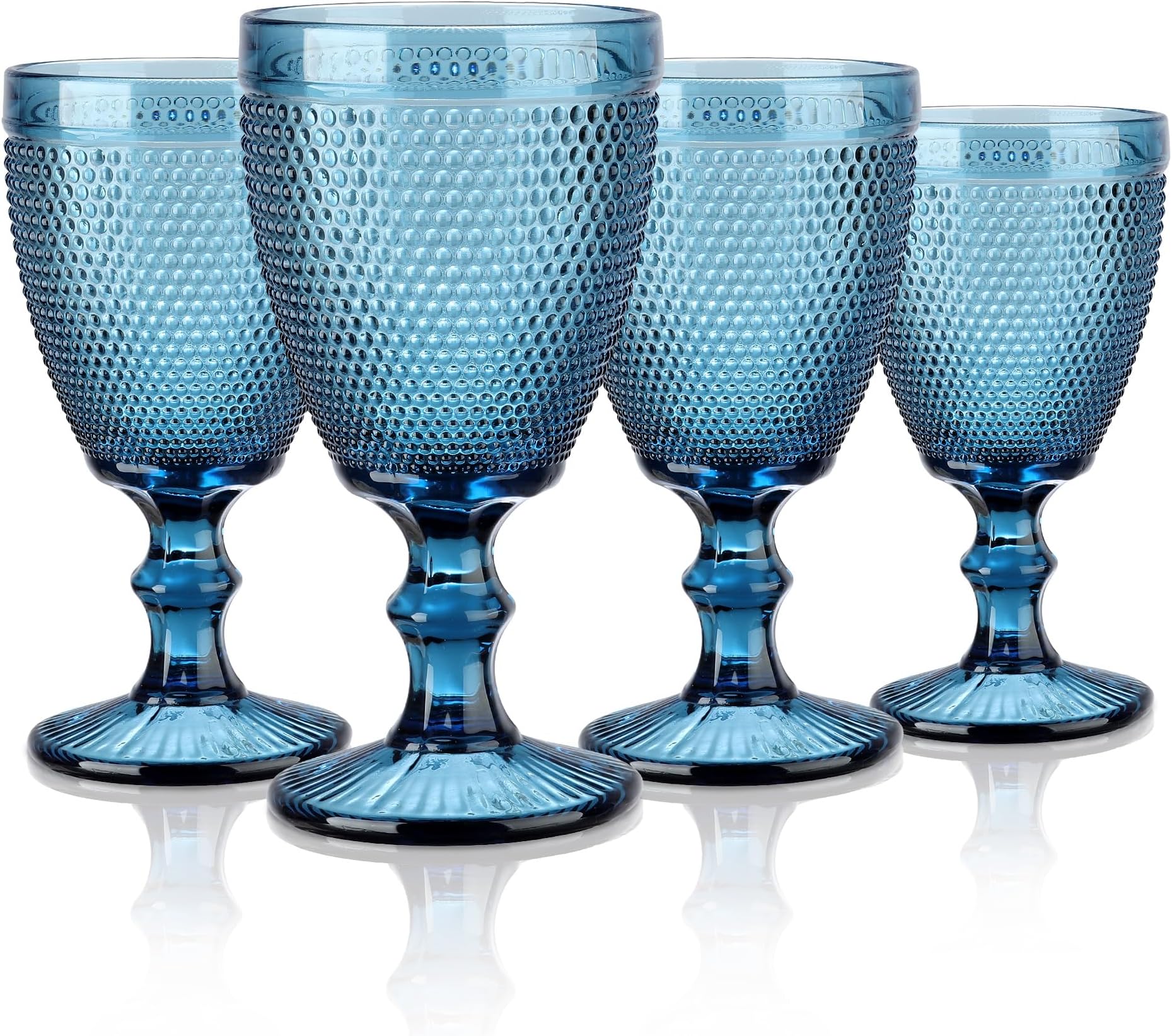 Amazon.com | Godinger Wine Glasses Goblets, Beverage Glass Cups ...