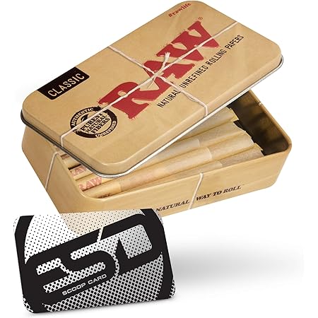 Amazon.com: RAW Cones Classic King Size | 50 Pack | Natural Pre Rolled ...