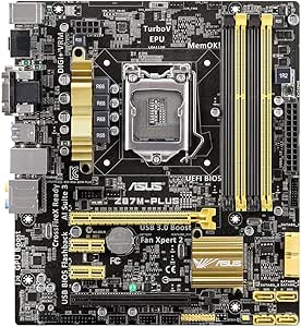 Amazon | ASUSTek社製 ソケットLGA1150搭載 Micro ATX マザーボード Z87M-PLUS | ASUS ...