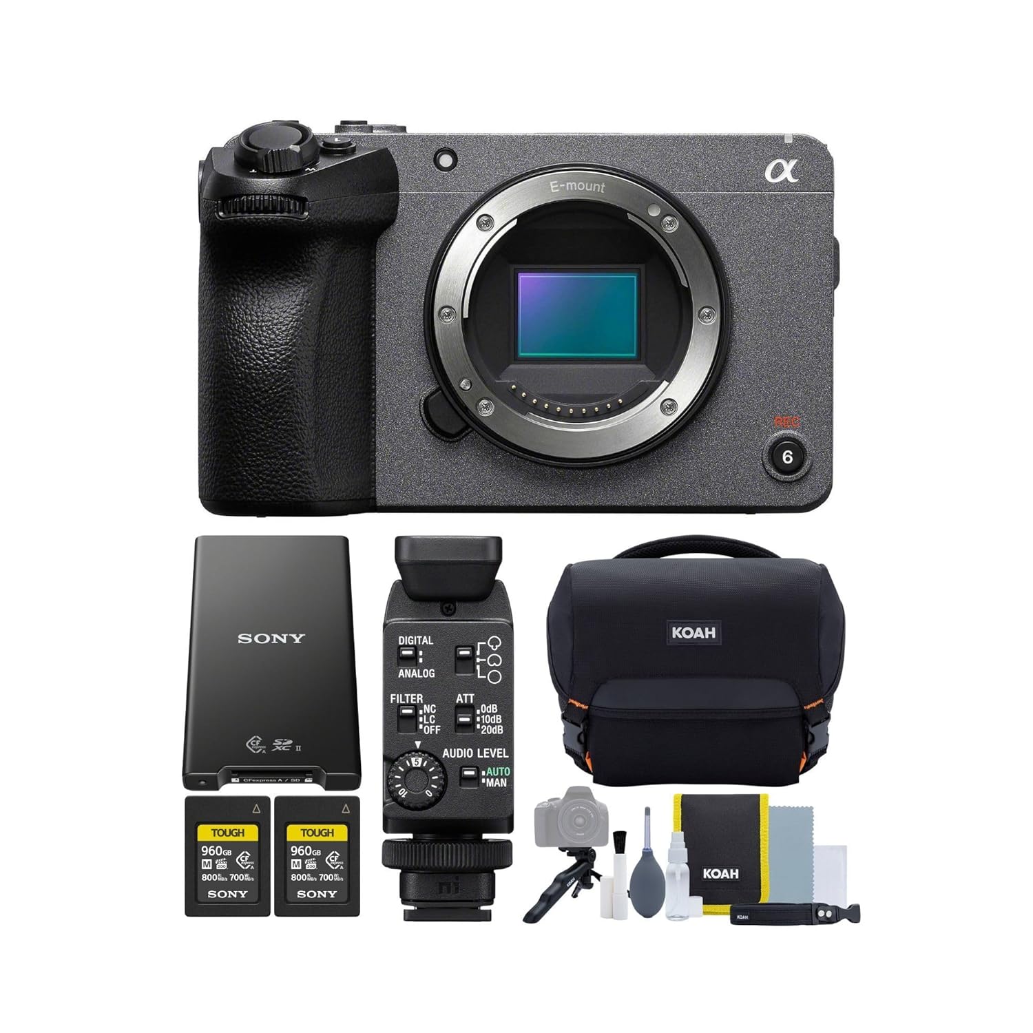 Buy Sony Cinema Line FX30 Super 35 Camera - Compact cage-Free Design with 4K up to 120p Bundle ...