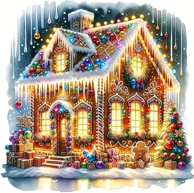 Amazon.com: 5D Winter Christmas Diamond Painting Kits for Adults ...