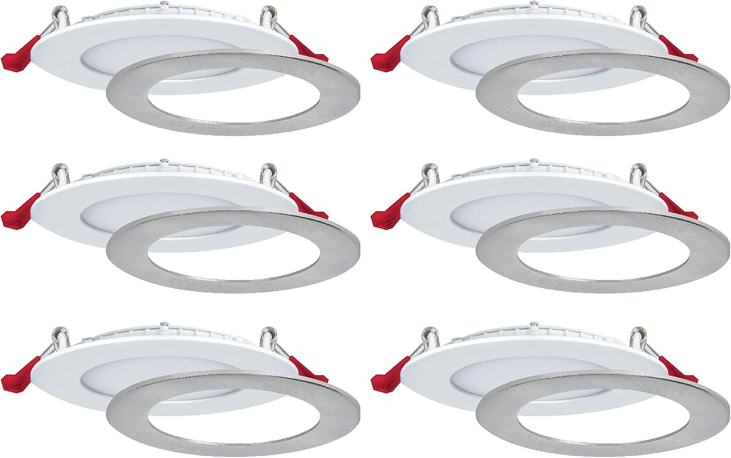 Nadair, 3’’ LED Recessed Ultra Slim Lights, 3 Built-in Color ...