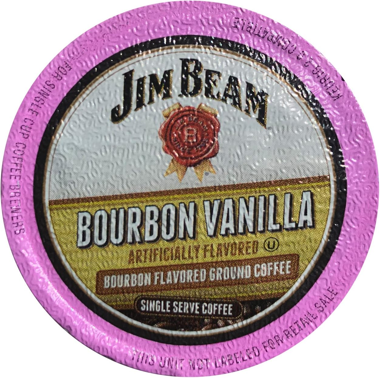 Amazon.com : New Jim Beam Bourbon Vanilla Single Serve Coffee Cups - 10 ...