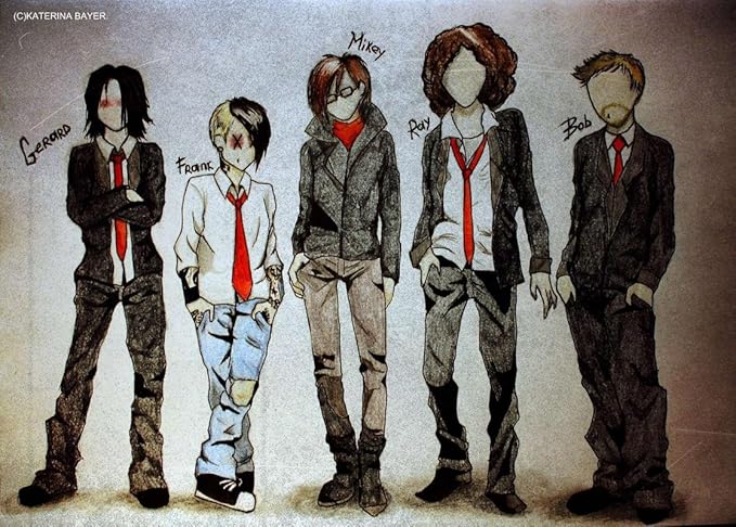 Amazon.com: Get Motivation My Chemical Romance MCR Gerard Way, Frank ...