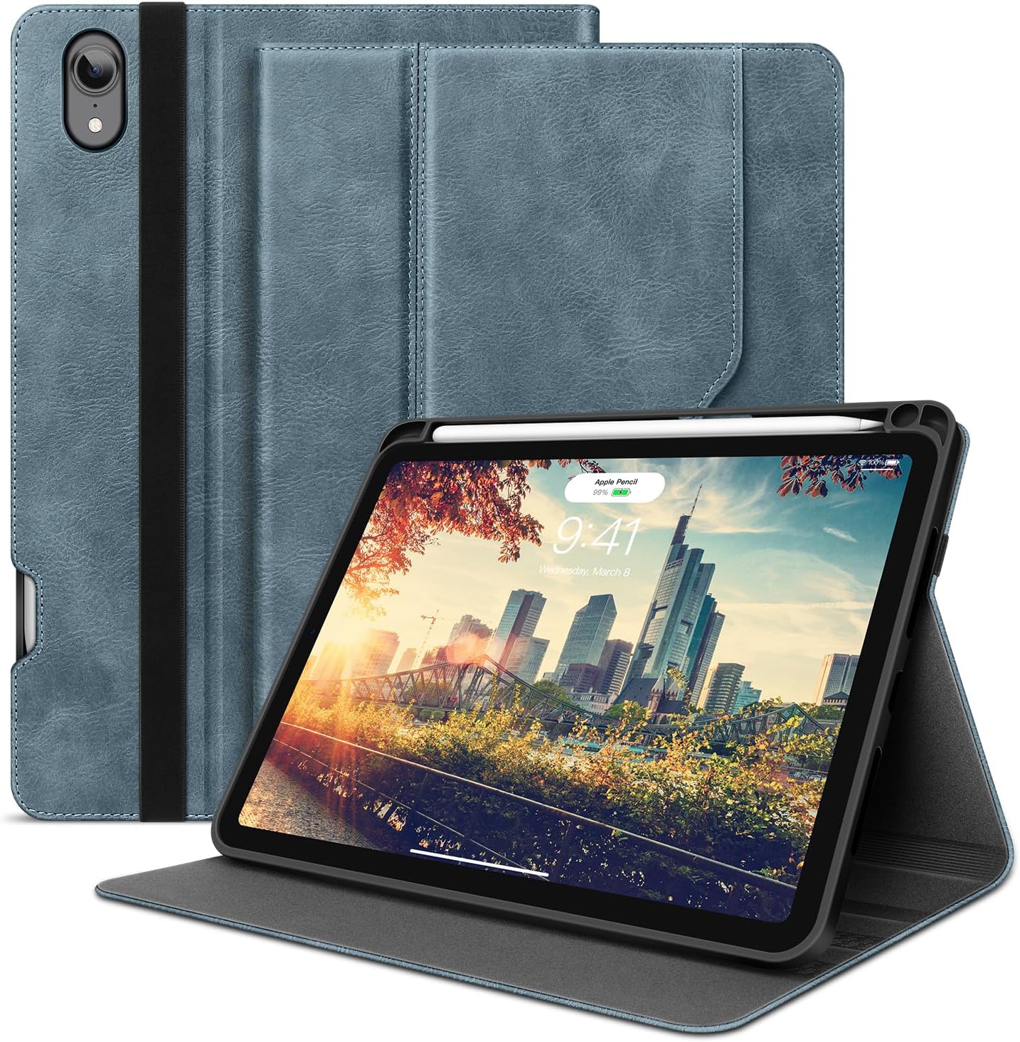 Amazon.com: KingBlanc for iPad Mini 7 A17 Pro Case, iPad Mini 7th/6th ...