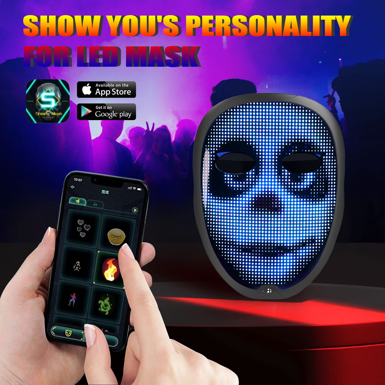 Snapklik.com : MEGOO Led Mask