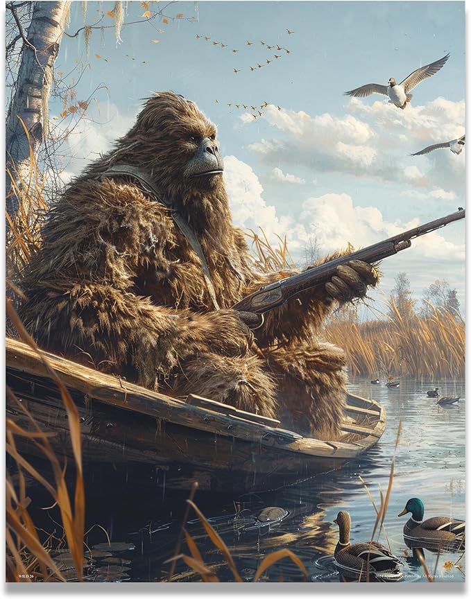 Amazon.com: Apple Creek Backwater Legend - Bigfoot Poster Sasquatch ...