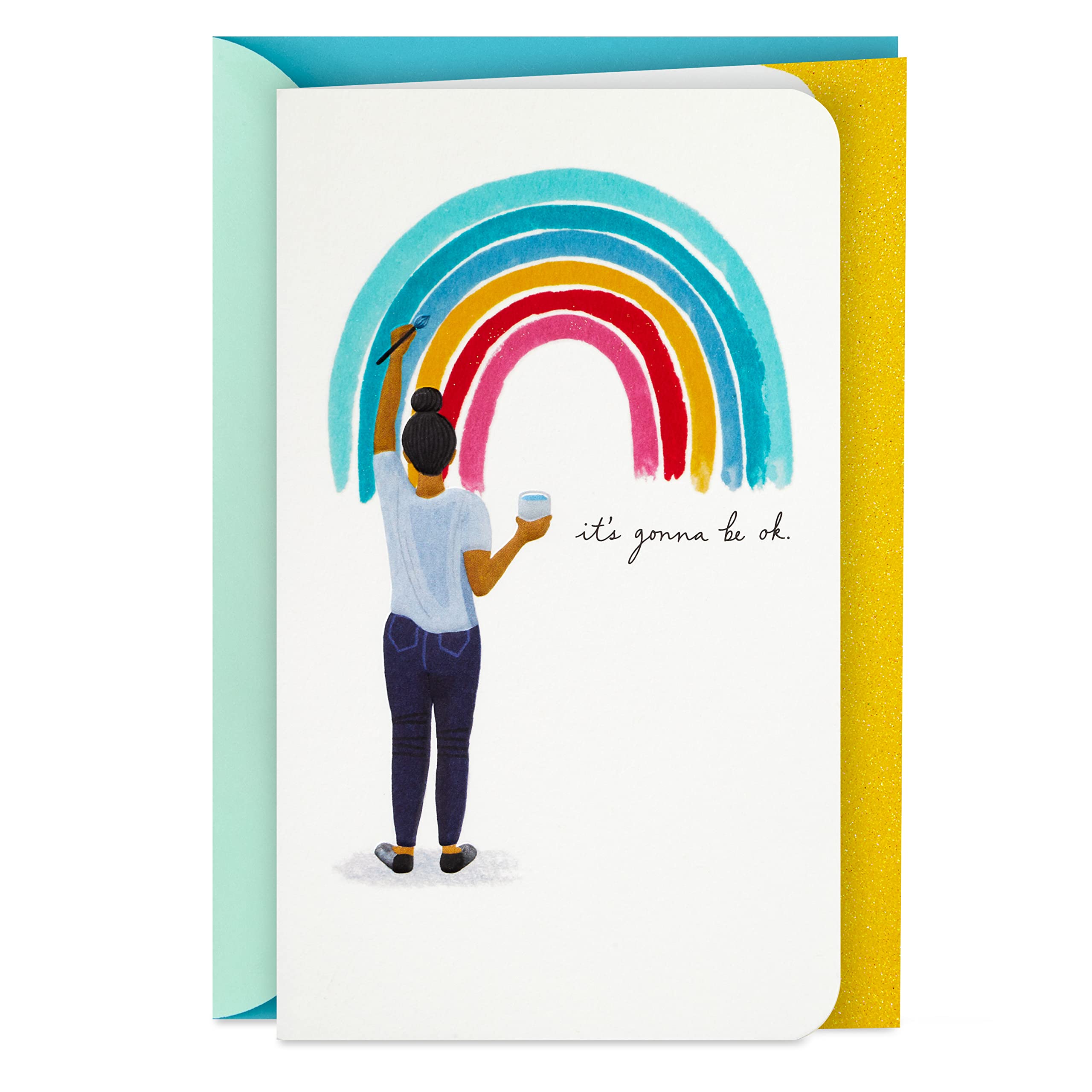Amazon.com : Hallmark Encouragement Card, Sympathy Card, Thinking of ...