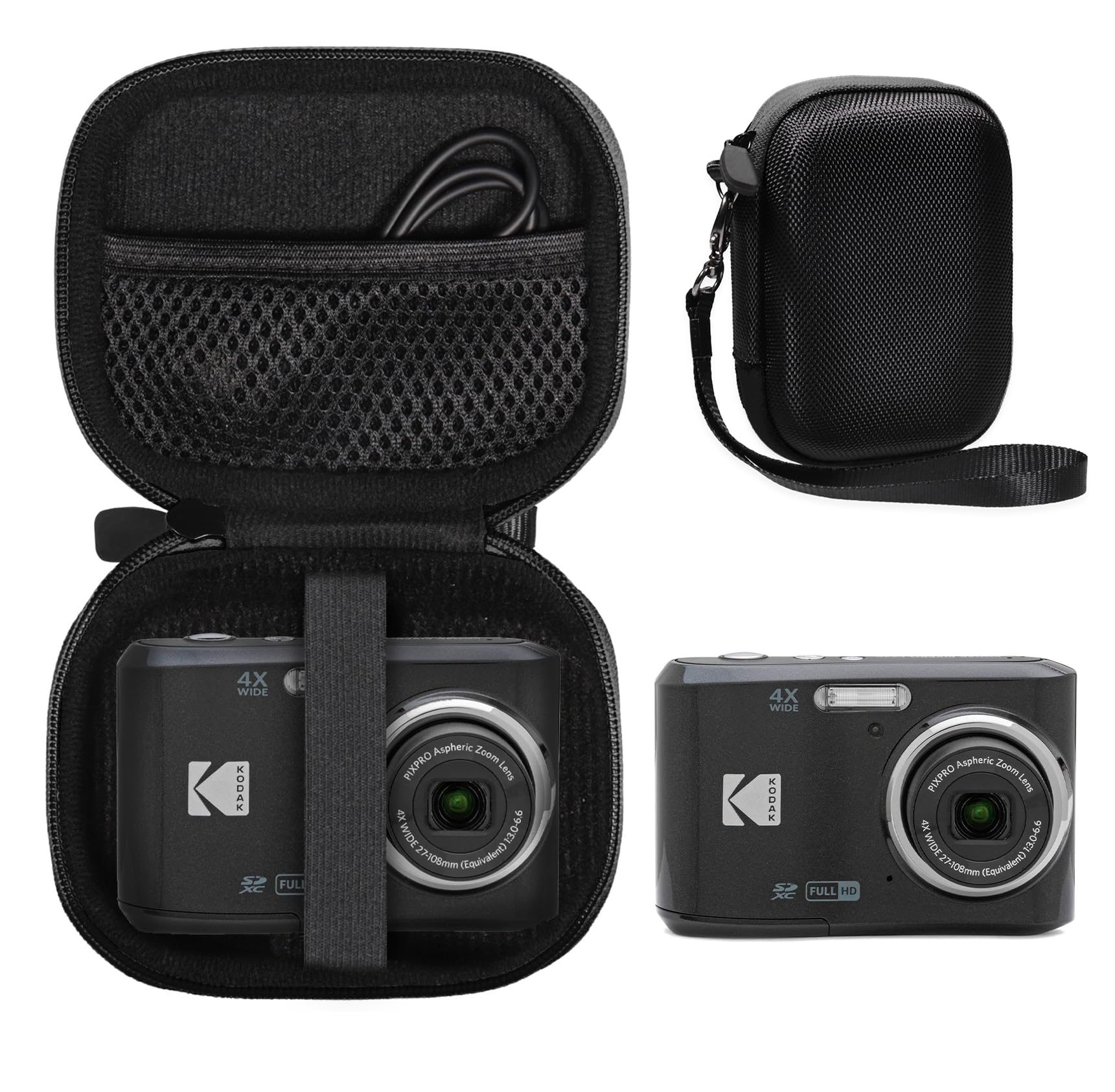 Amazon.com : CaseSack Camera Case compatible with KODAK PIXPRO Friendly ...