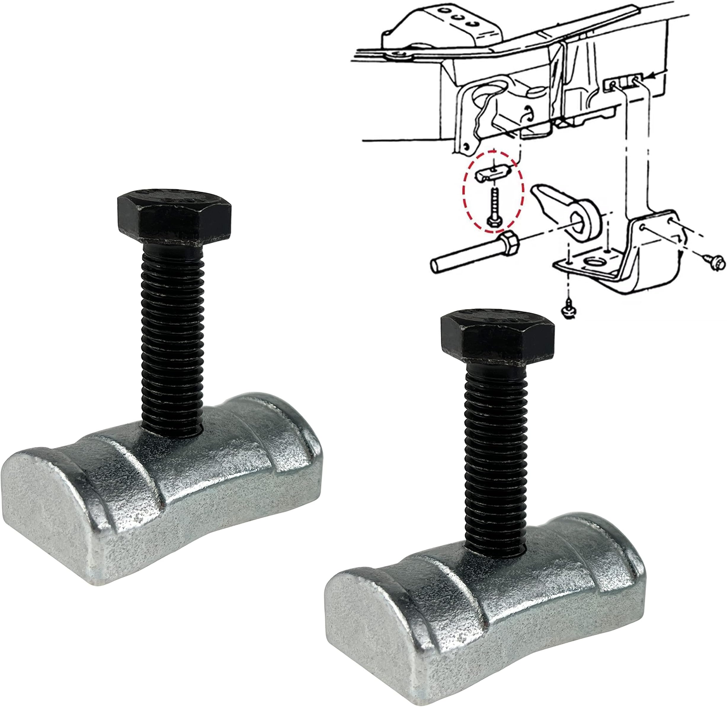 Amazon.com: ACDelco Professional 45K31013 Torsion Bar Adjuster Bolt ...