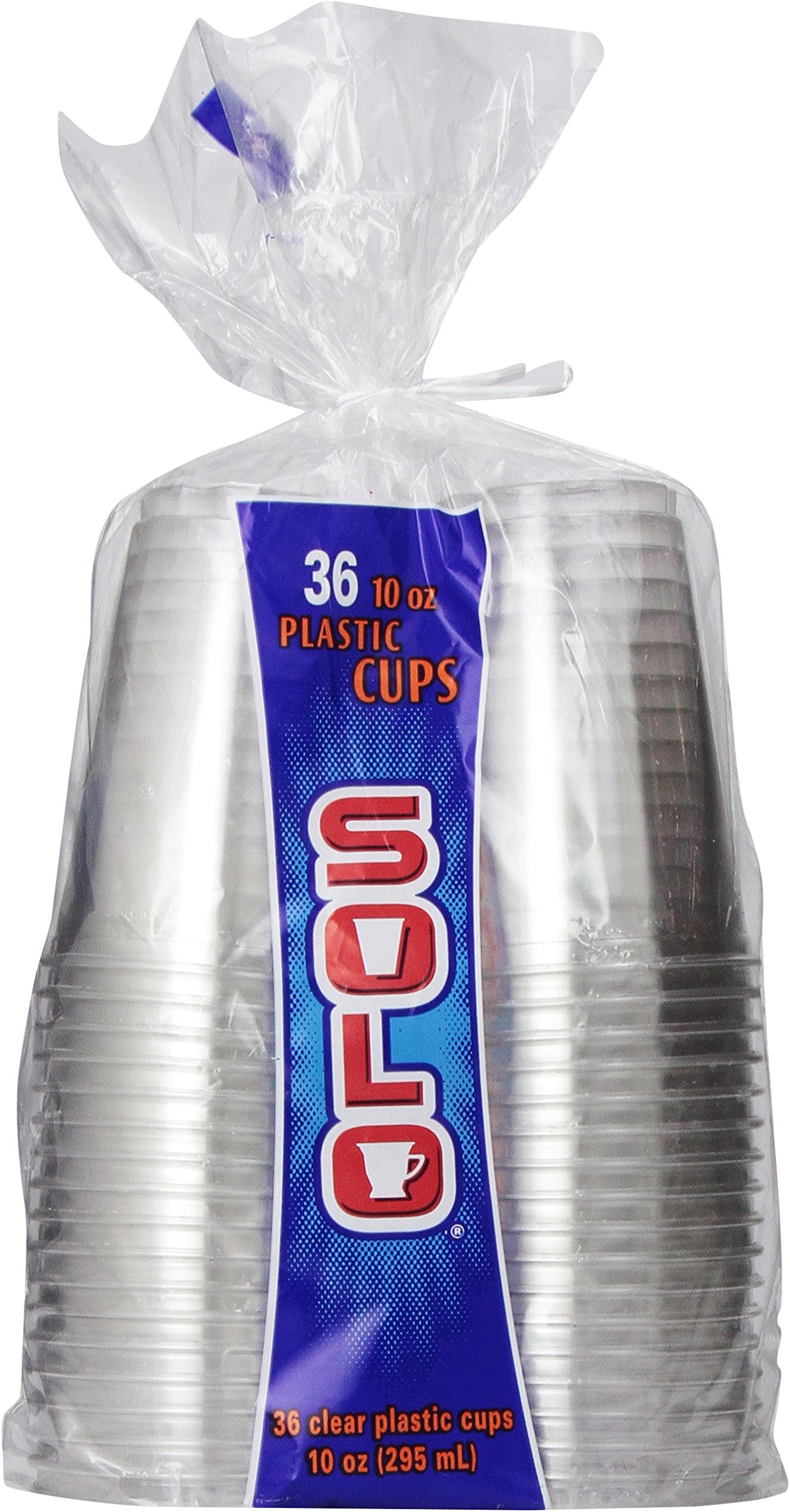 Amazon.com: Solo Clear 10 Ounce Plastic Cups, 36 Count : Health & Household