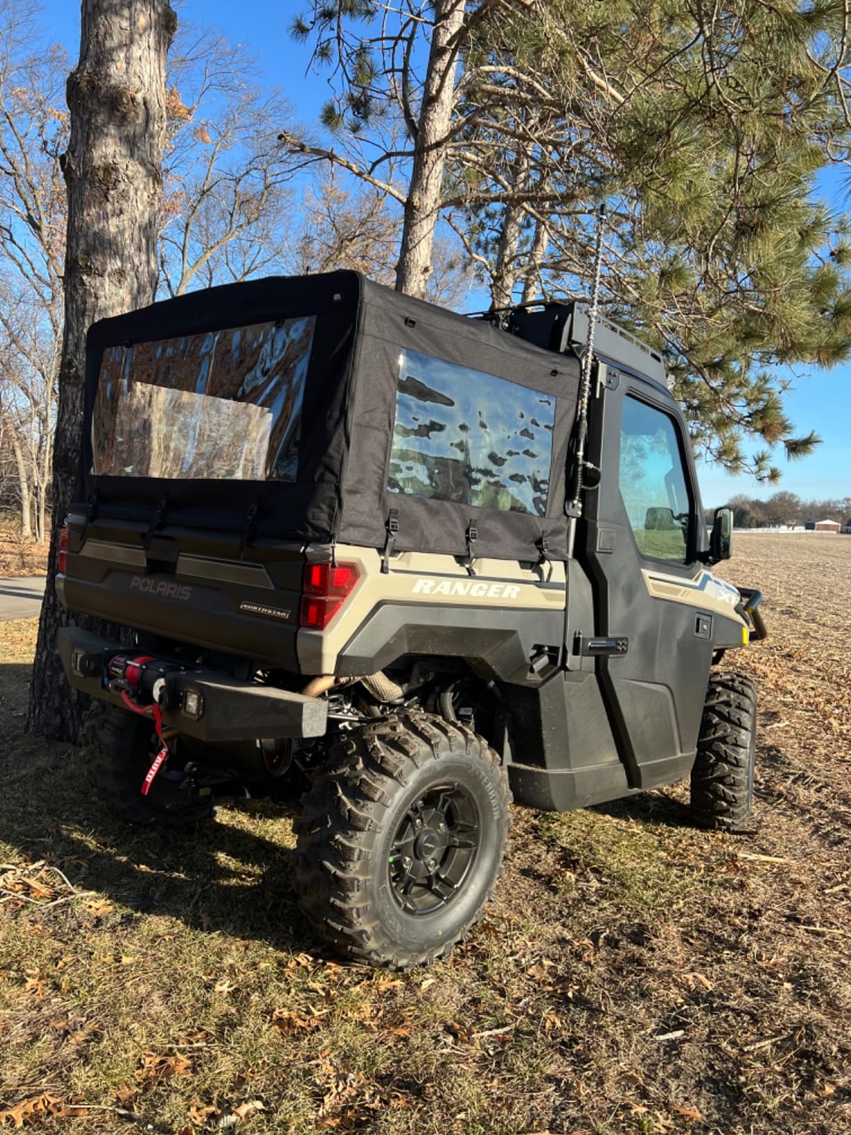Amazon.com: KEMIMOTO UTV Soft Cargo Camper Bed Cover Rack Compatible ...