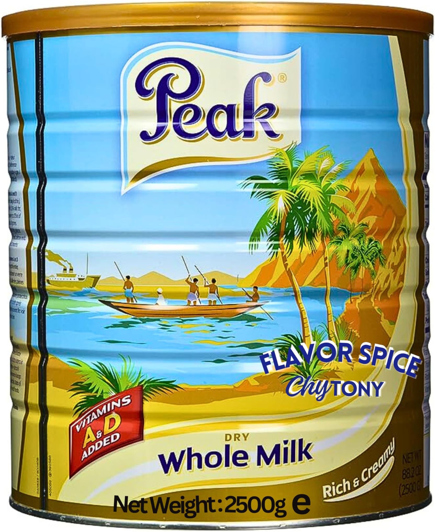 Amazon.com : Peak Dry Whole Milk Powder | 2500 Gram | 1 CAN : Grocery ...