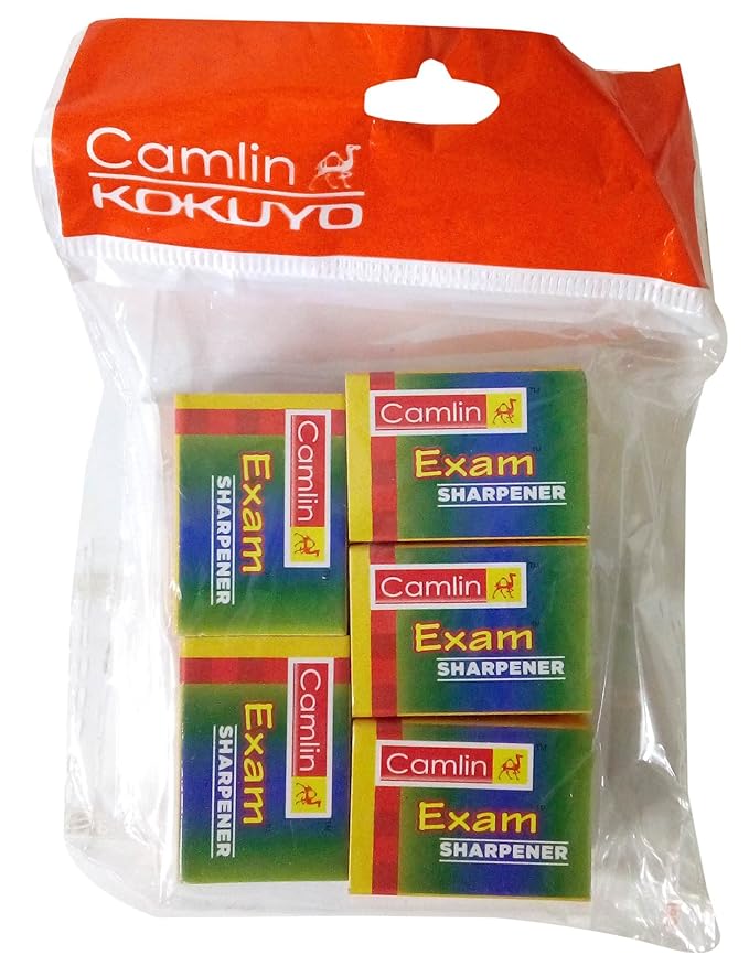 Camlin Kokuyo Exam Sharpener Pack, Pack of 5 : Amazon.in: Office Products